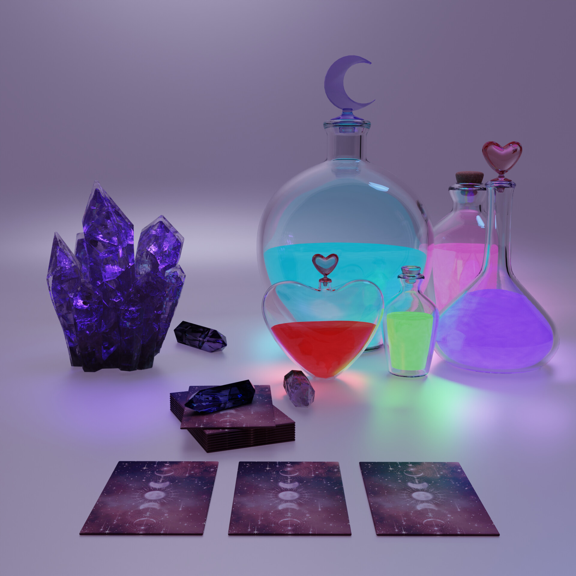 ArtStation - Bottled up magic