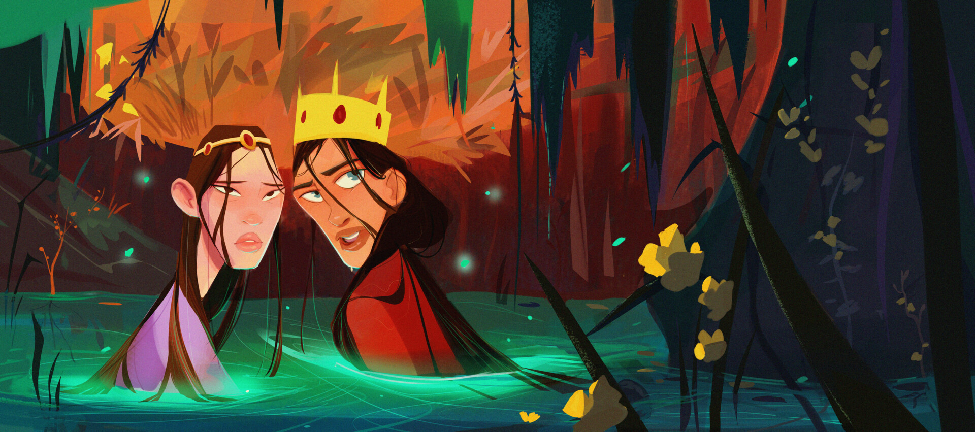 ArtStation - TWO QUEENS