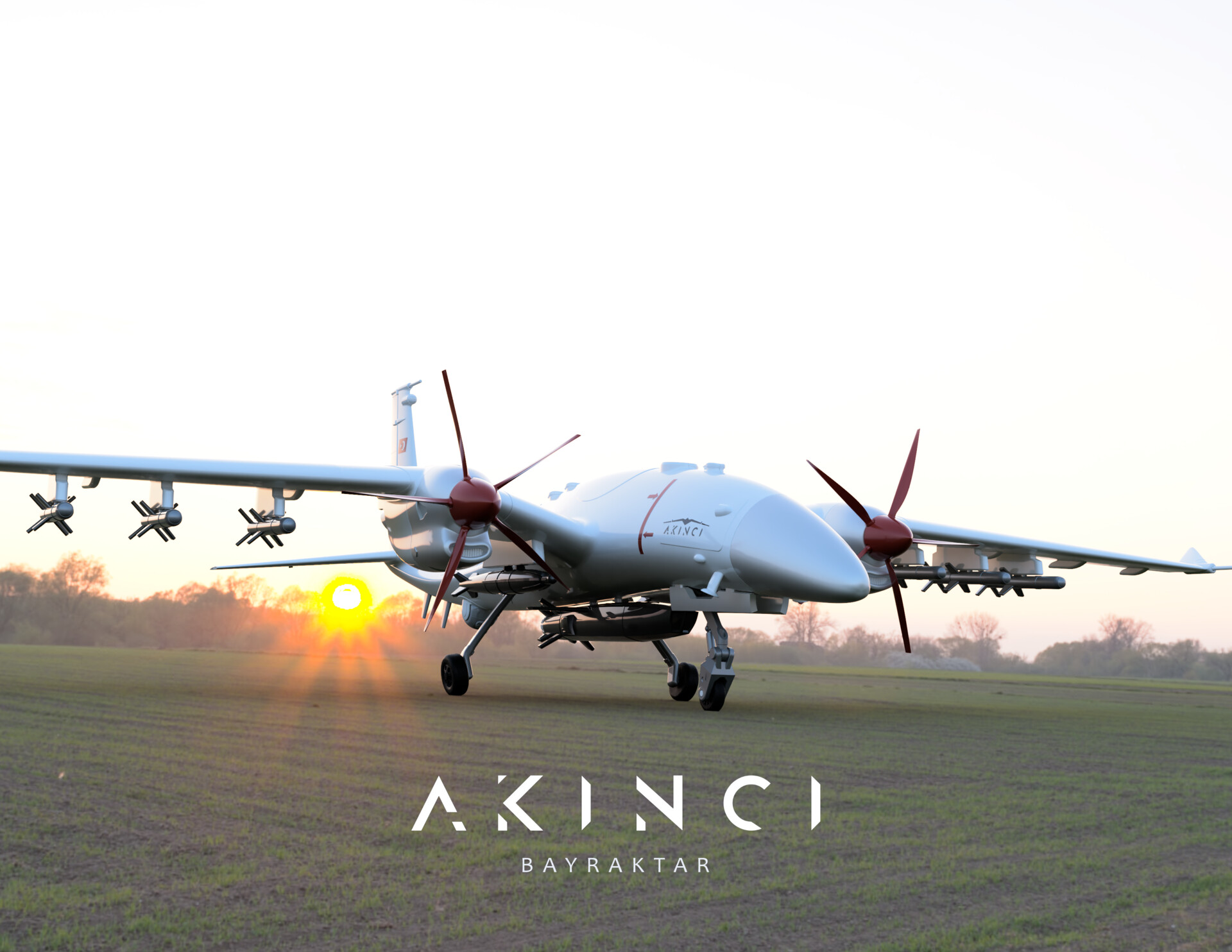 ArtStation - Bayraktar Akinci 3dPrint Model