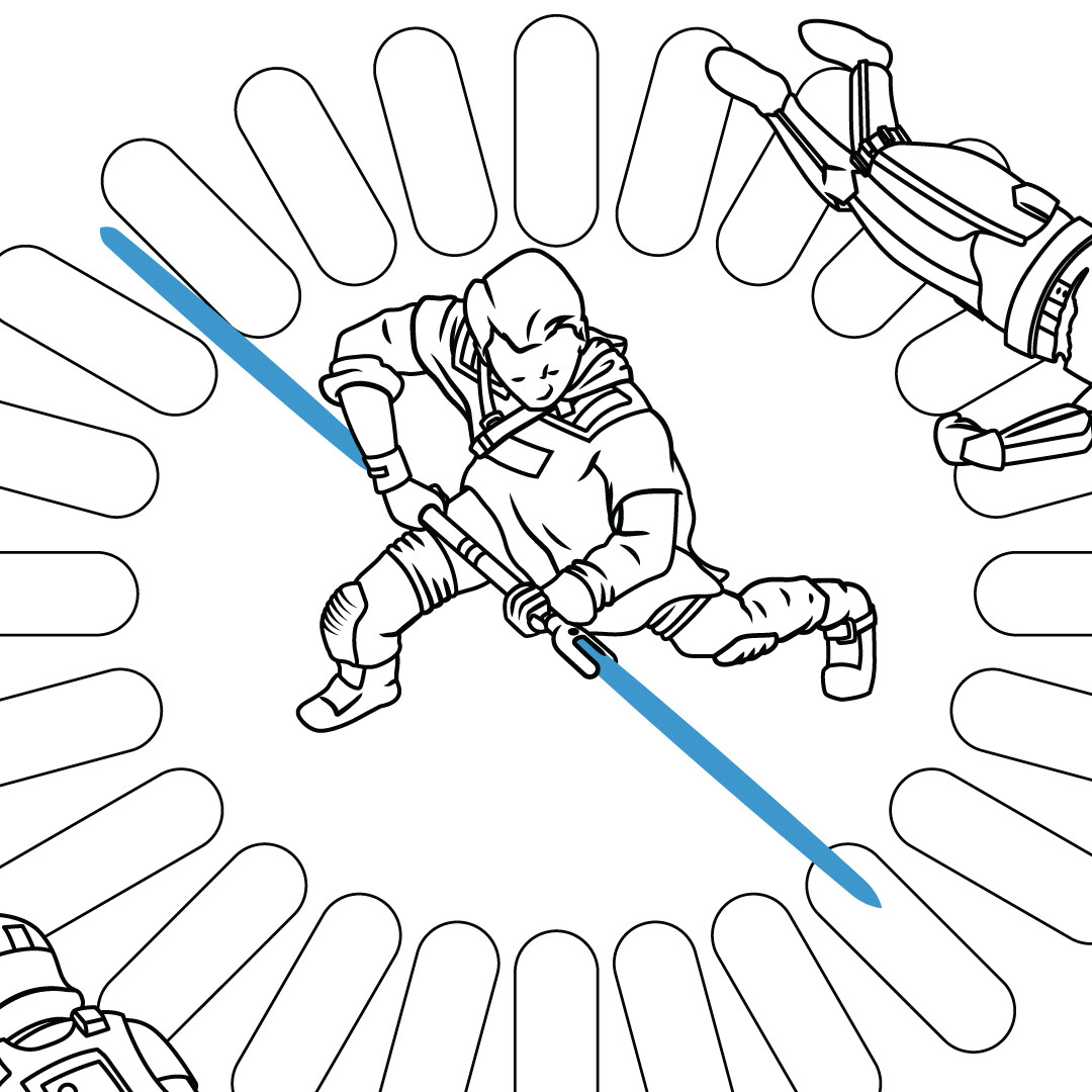 jedi fallen order coloring pages