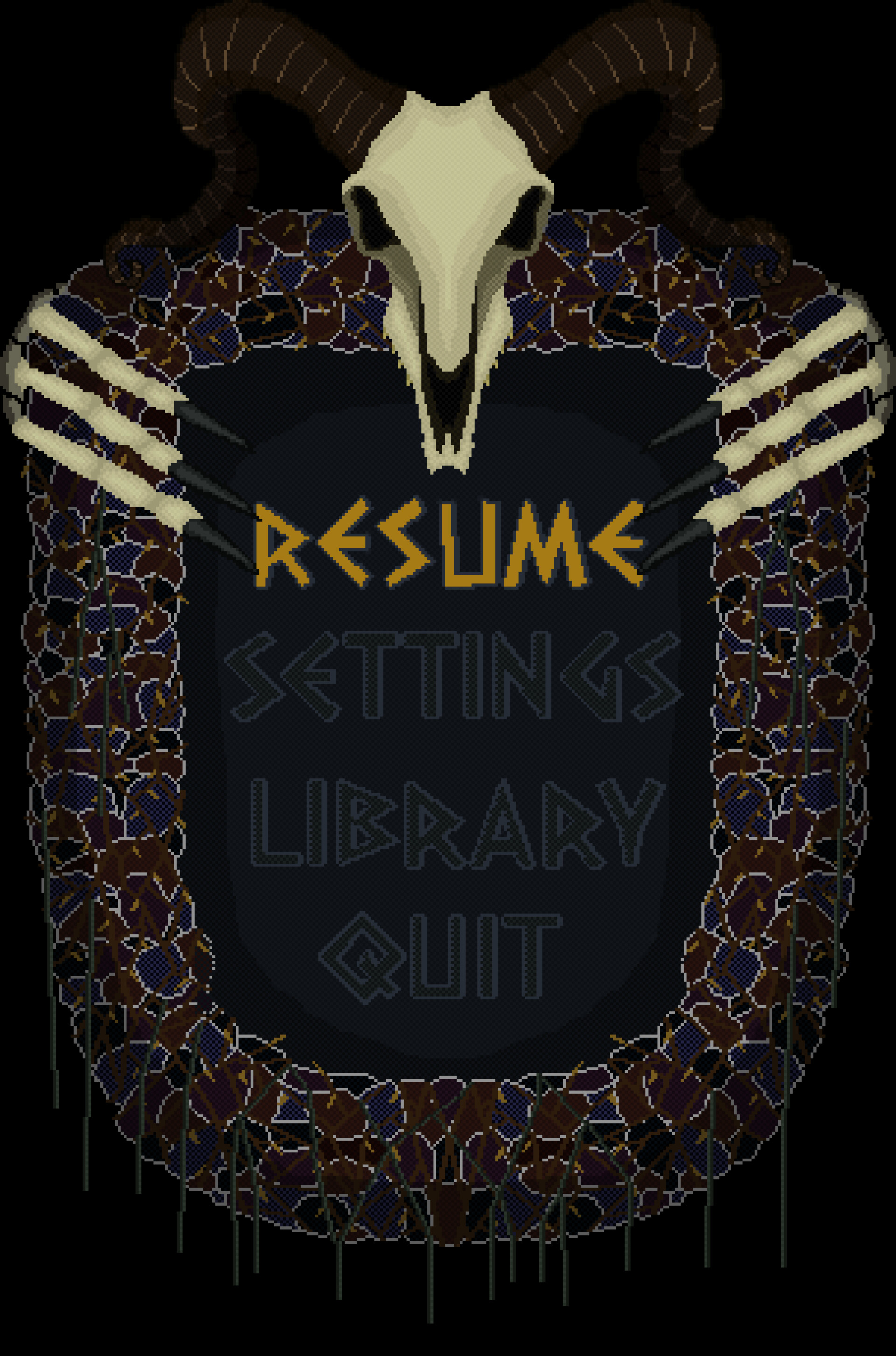 ArtStation - "Pause Menu" for an upcoming game