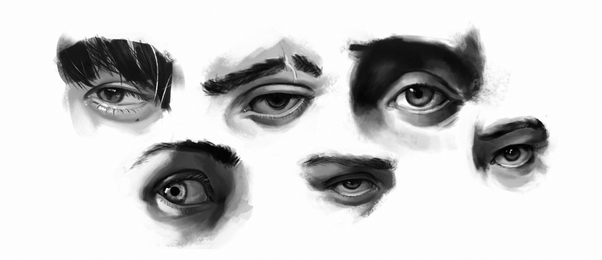 ArtStation - Eye studies