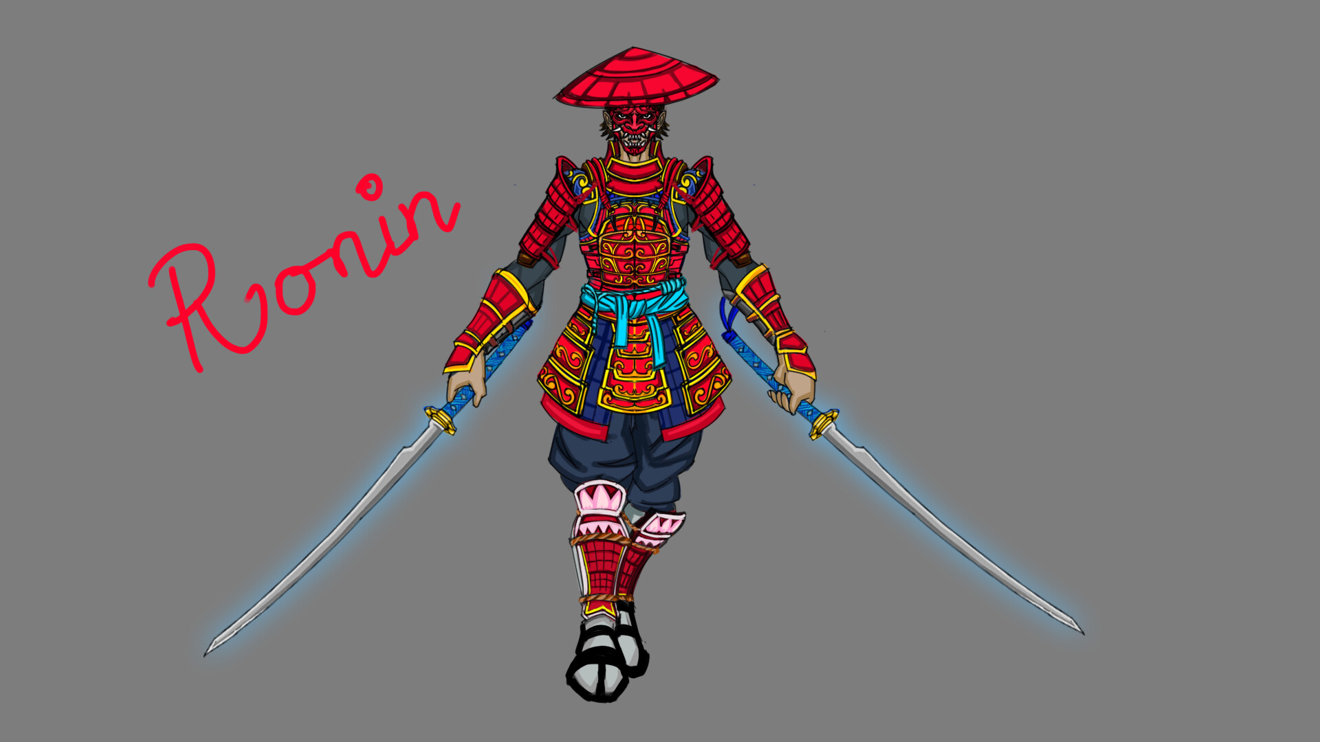 ArtStation - Ronin the young Samurai