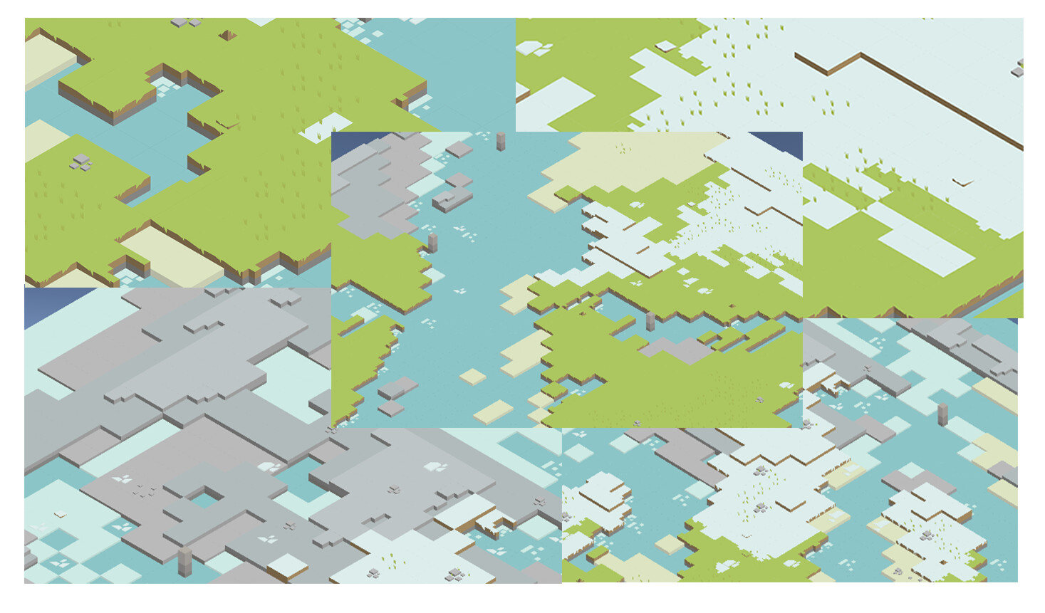 ArtStation - Test Isometric Tiles set