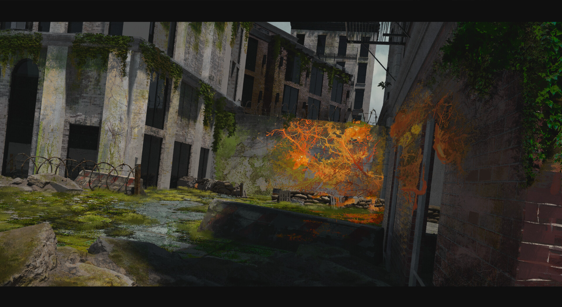 ArtStation - Post apo city