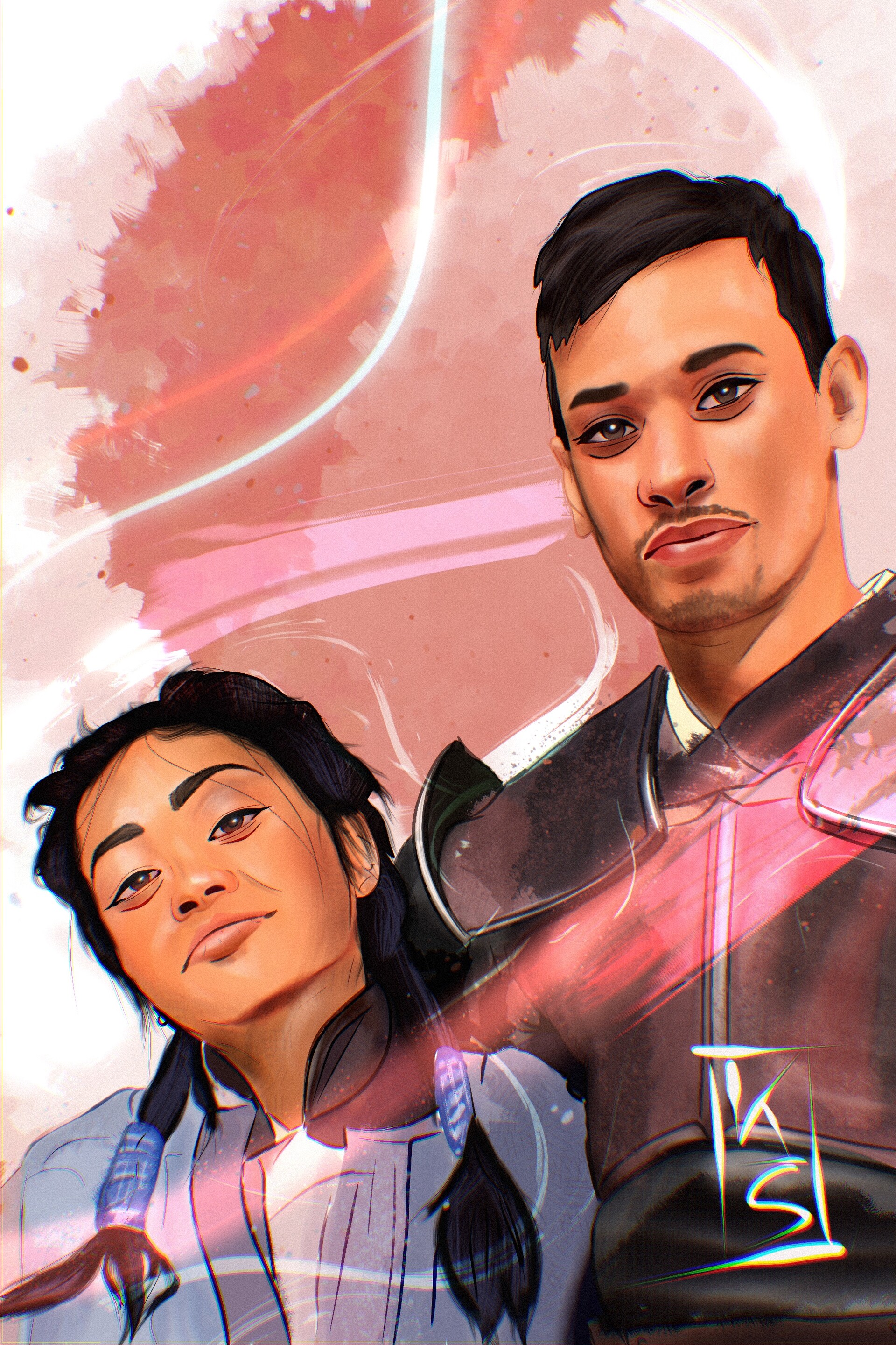 ArtStation - China Warrior Duo