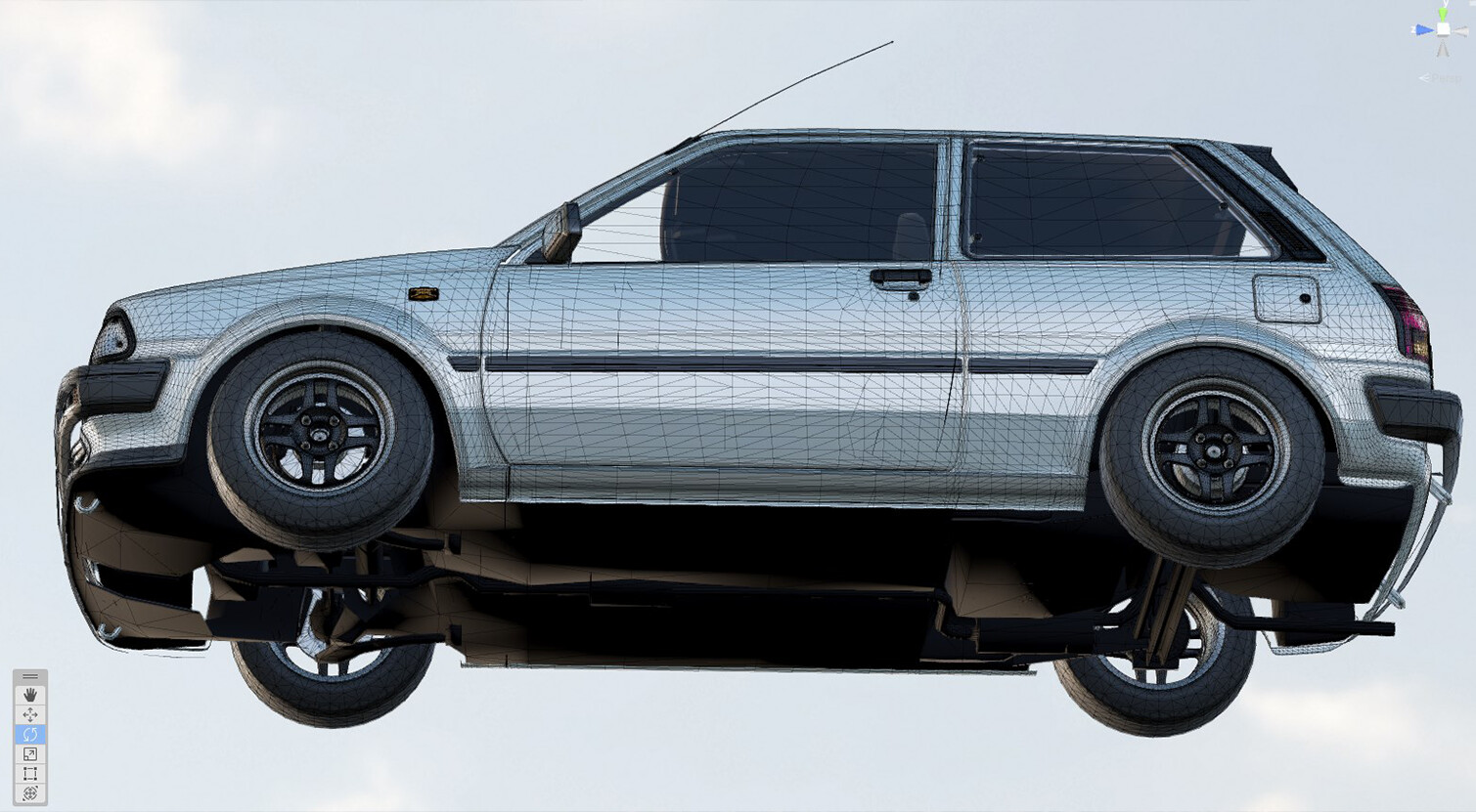 Djordy Donopawiro - Toyota Starlet EP71 3D model