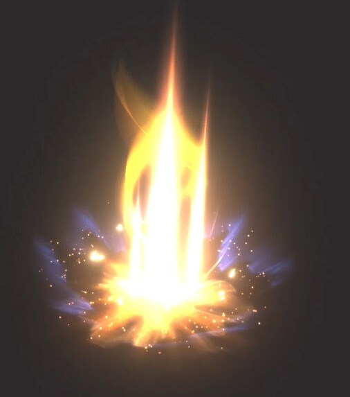 ArtStation - Unity Game Effect Holy Strike spell