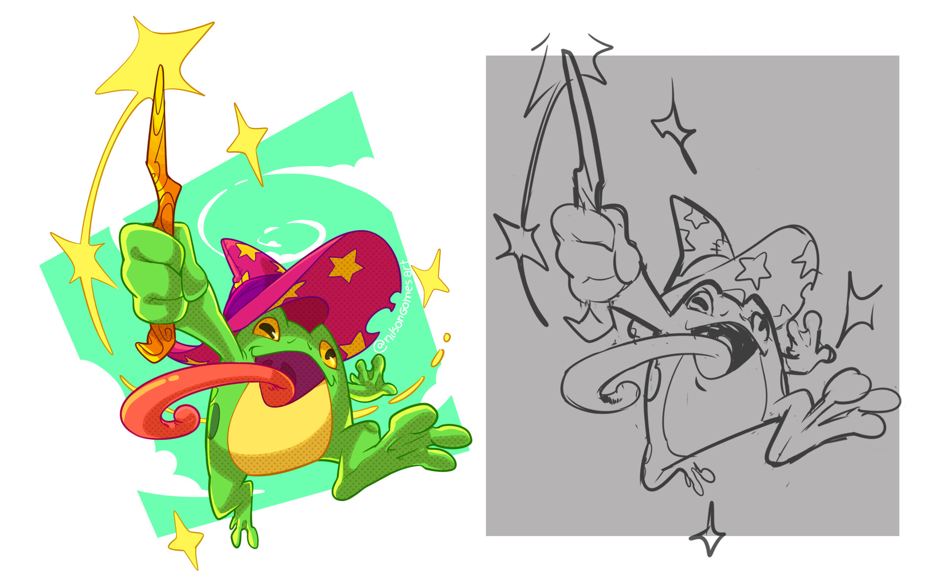 ArtStation - Wizard Toad