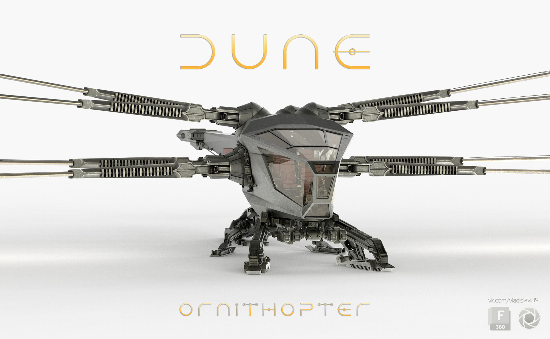 ArtStation - Ornithopter from Dune 2021