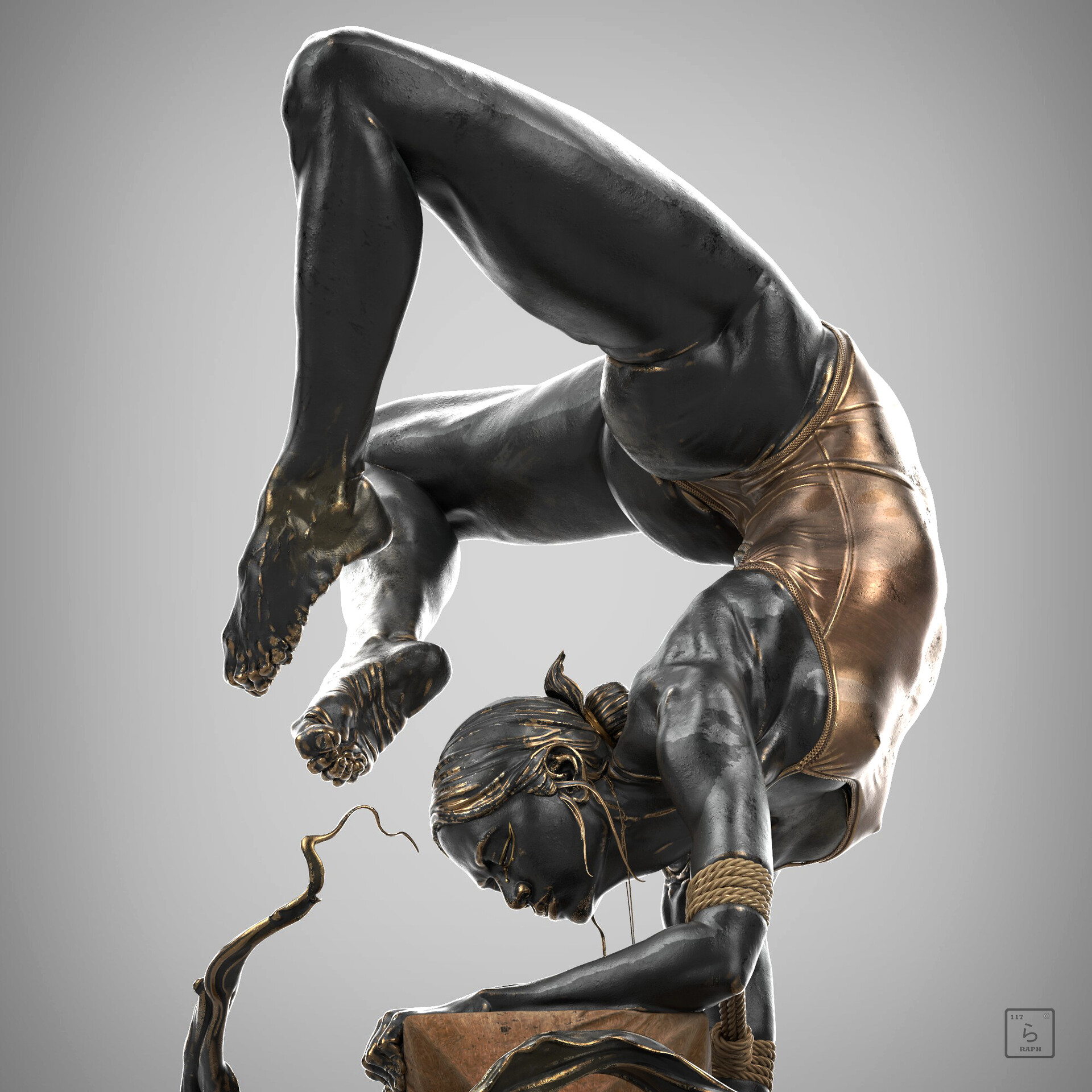 ArtStation - The Scorpion Pose, Museum Edition