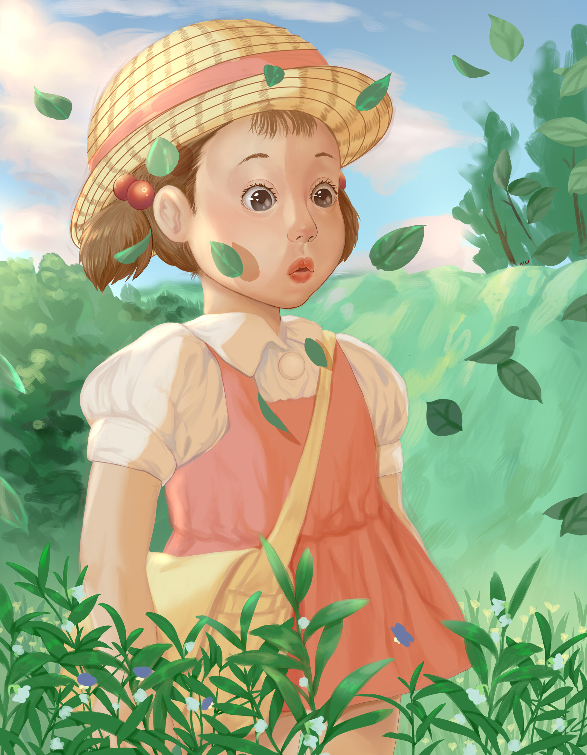 ArtStation - Mei from Totoro (fanart)