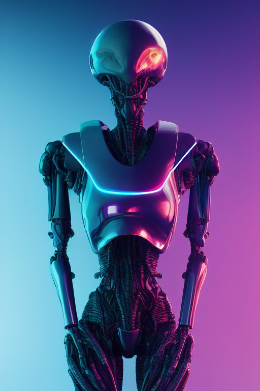 ArtStation - Biorobotic Extraterrestrial #8