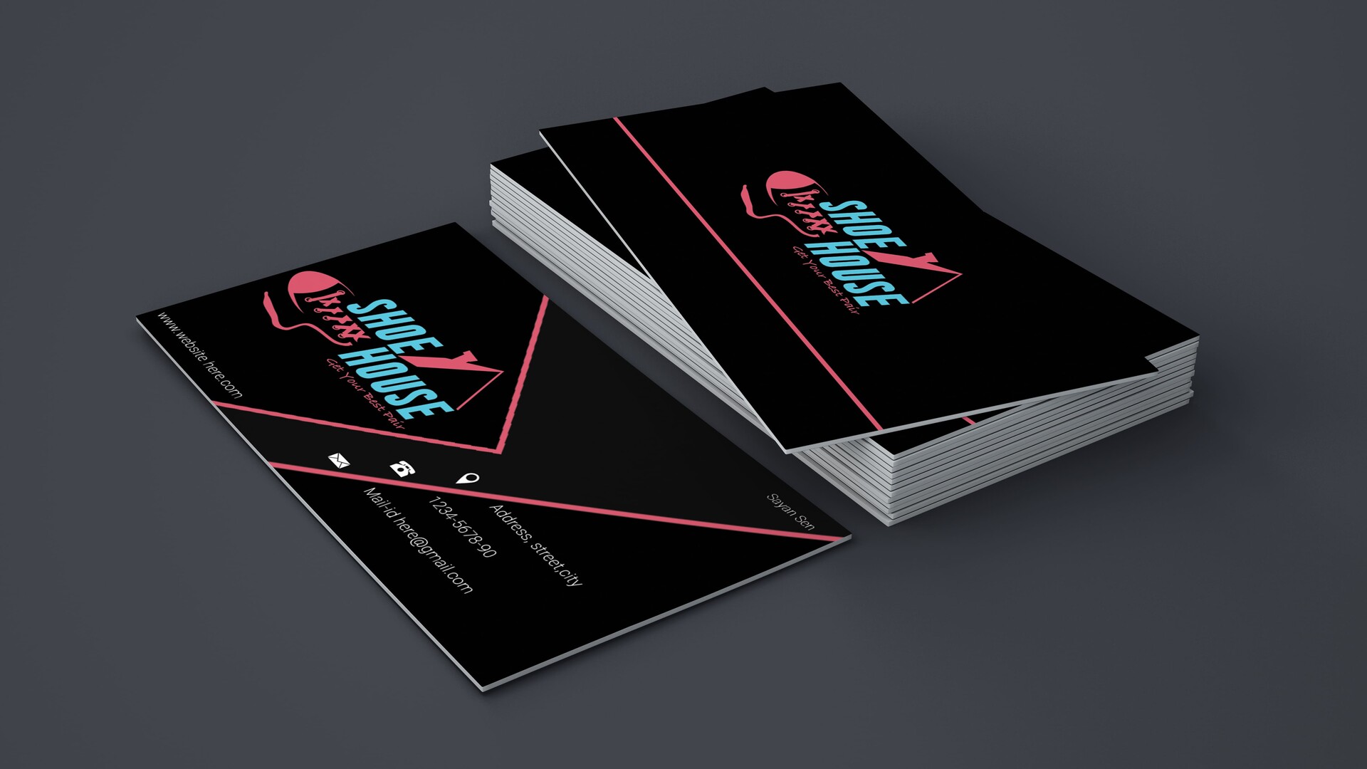 ArtStation - business card design