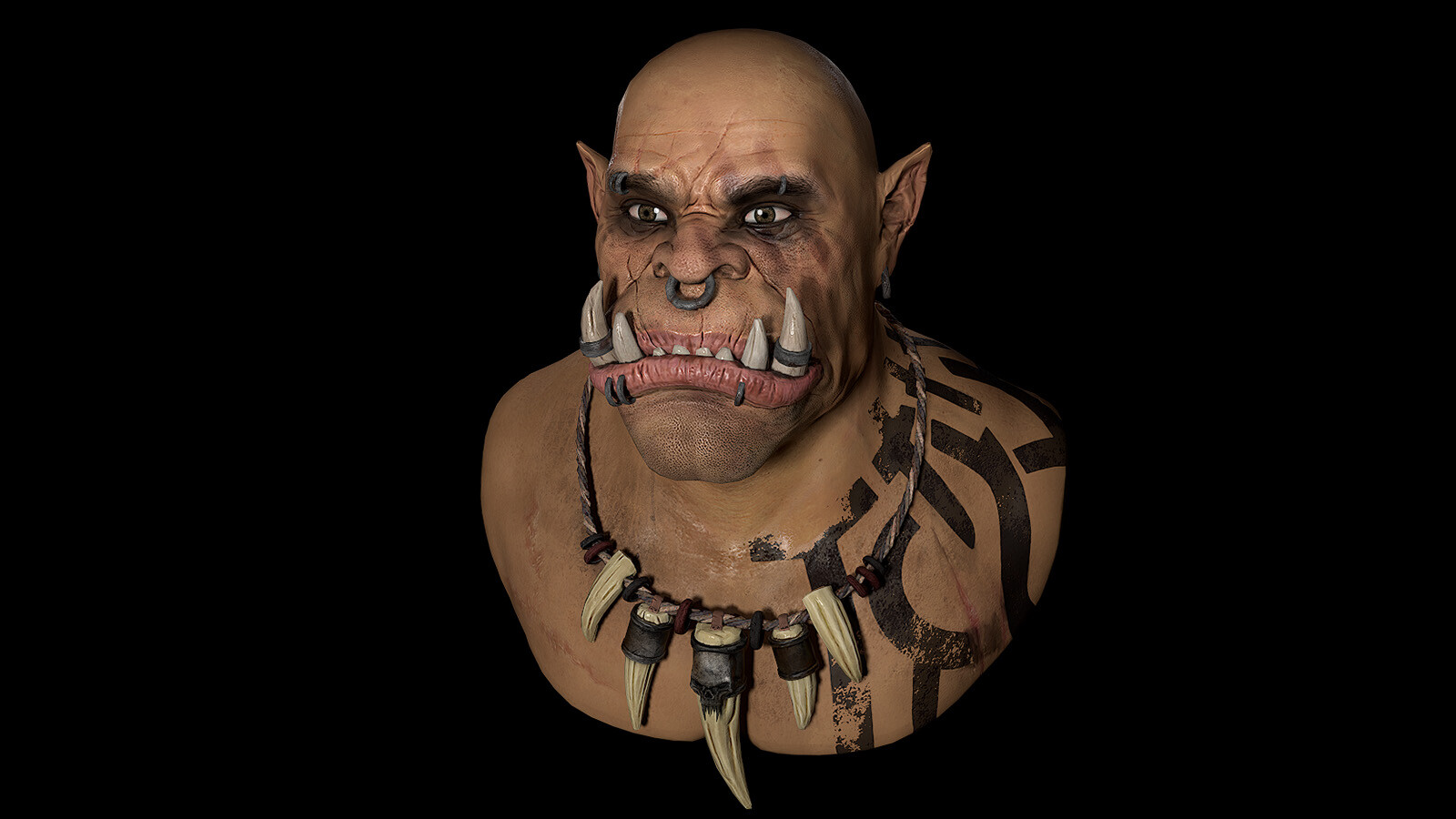 ArtStation - ORC_Head