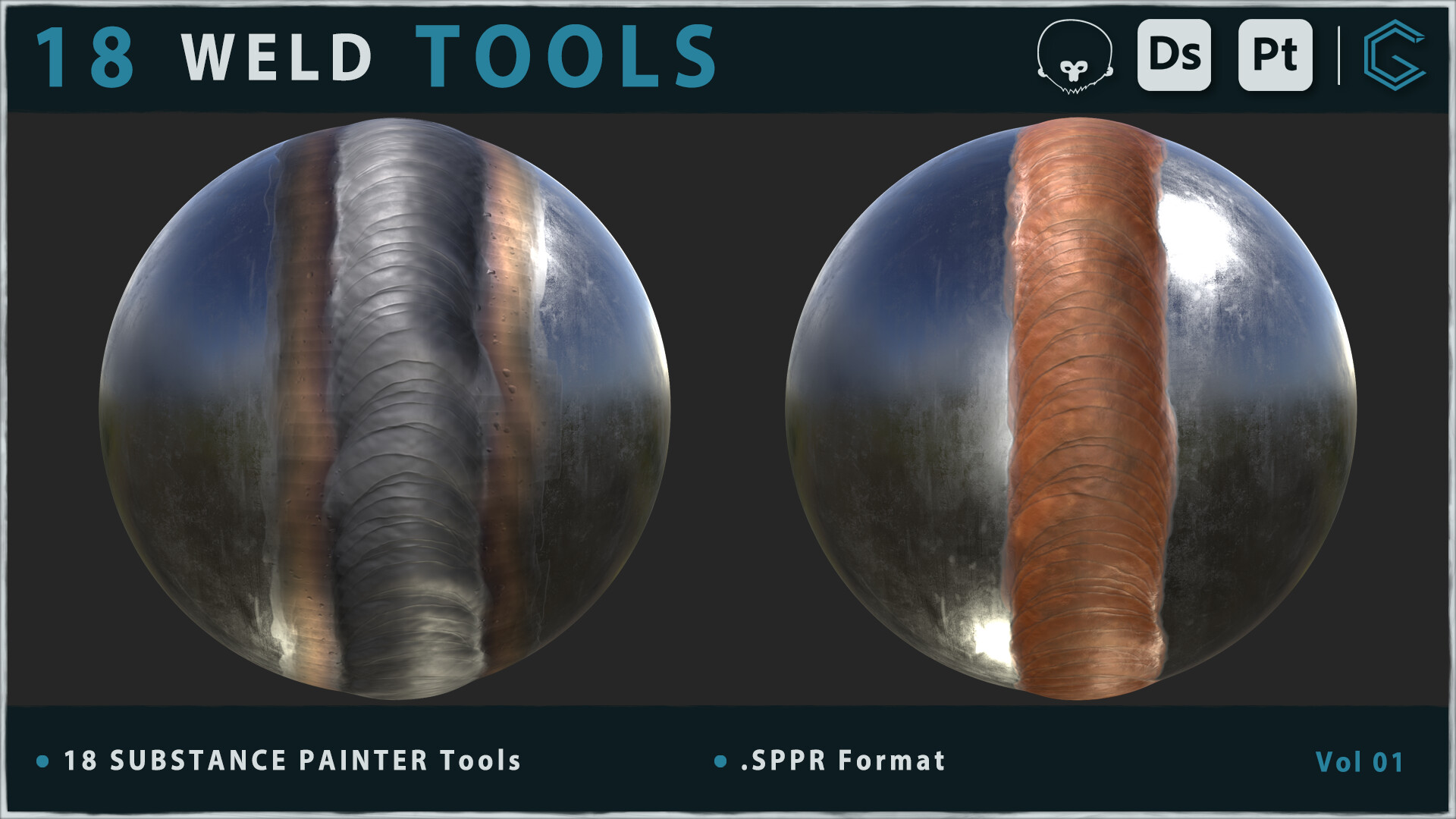 CG BOX STUDIO - 18 Weld Tools