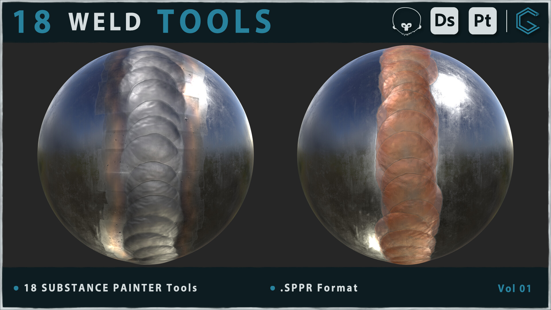 CG BOX STUDIO - 18 Weld Tools
