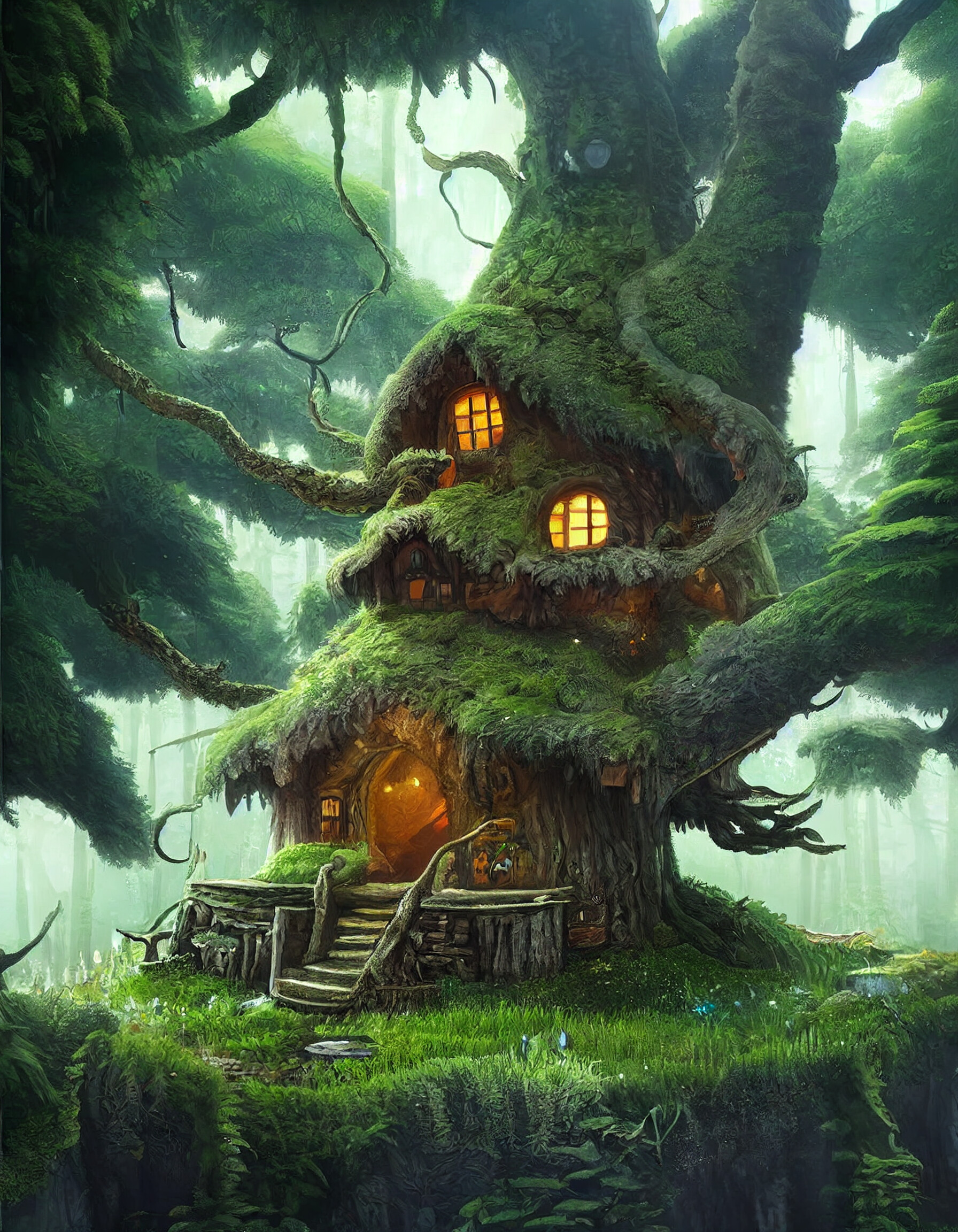 ArtStation - Cabin in the woods