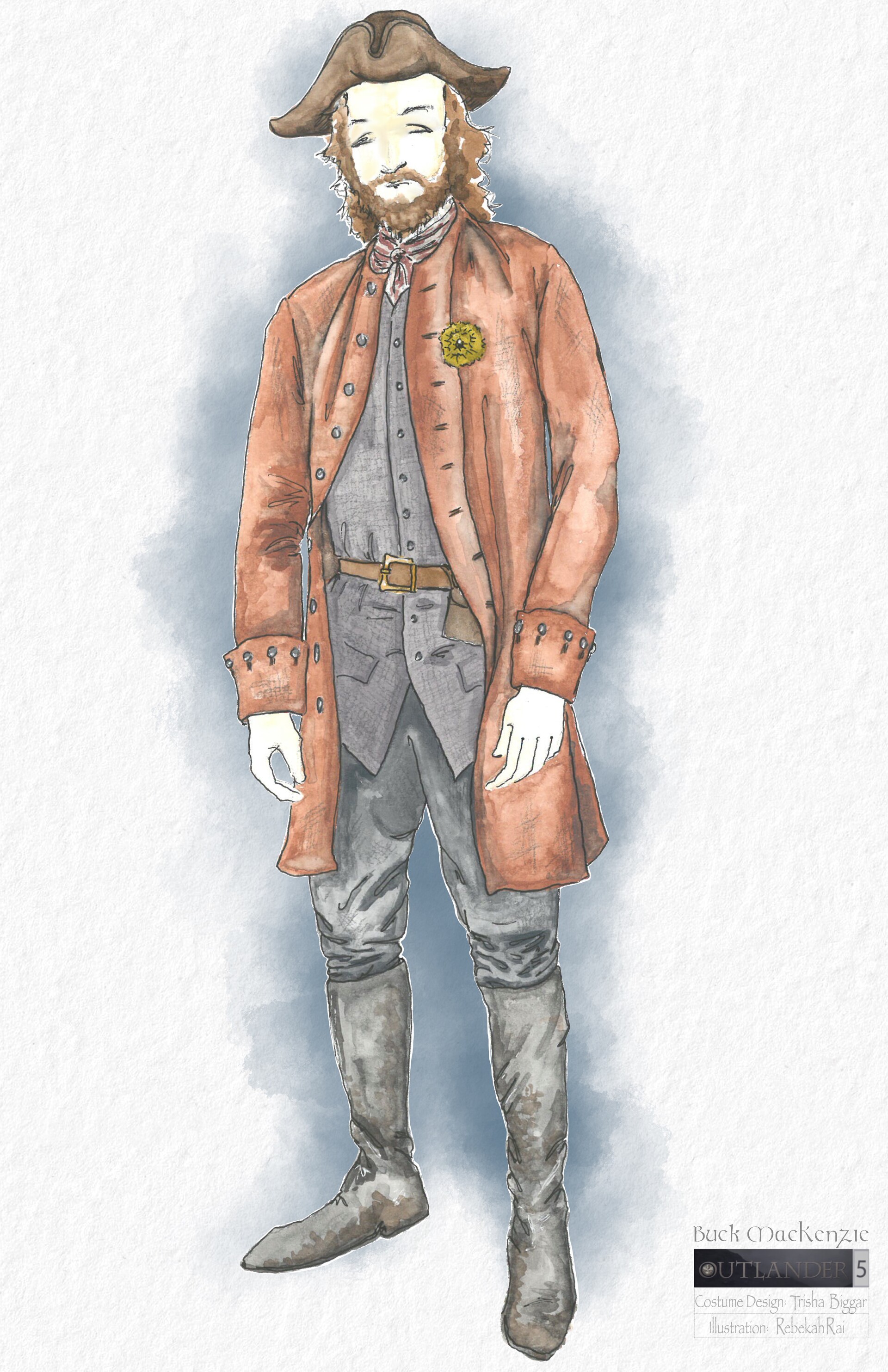 Rebekah Rai - Outlander Season 5 Illustrations