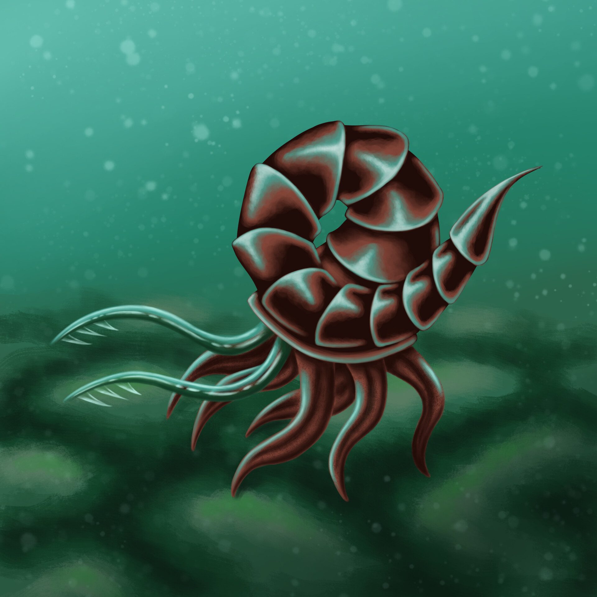 ArtStation - Alien Cephalopod