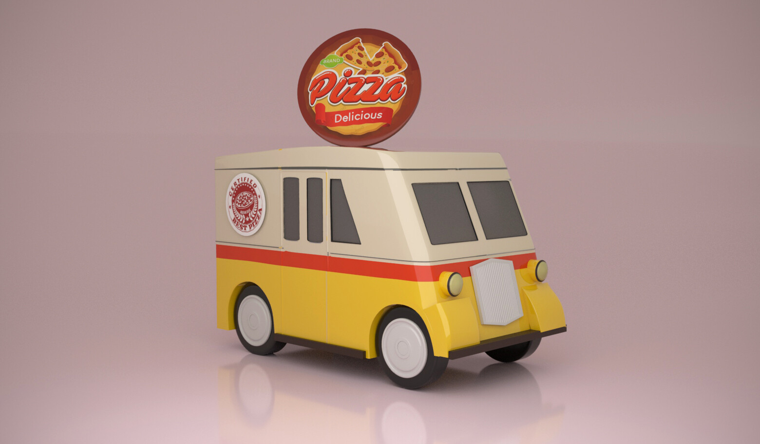 ArtStation - Pizza delivery