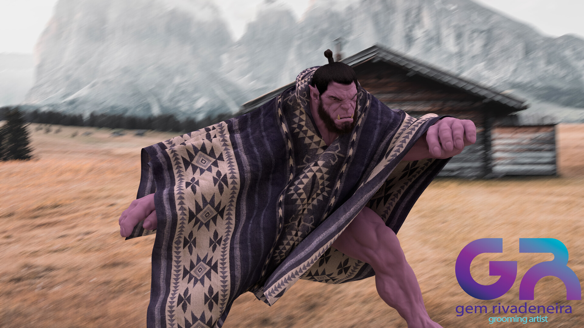 ArtStation - ORC Poncho Dance