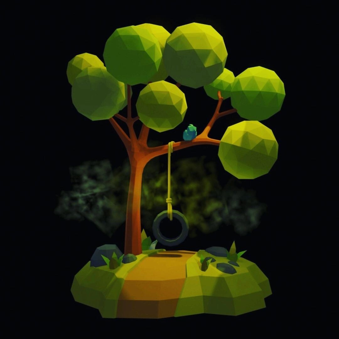 ArtStation - Tree swing