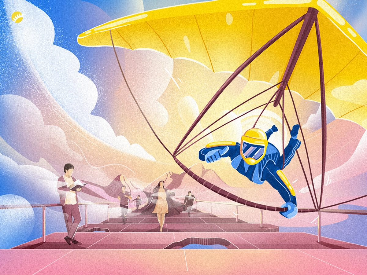 ArtStation - Promoting Andersen's internships - illustration