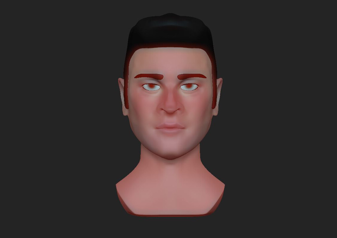 ArtStation - Face 3d modeling