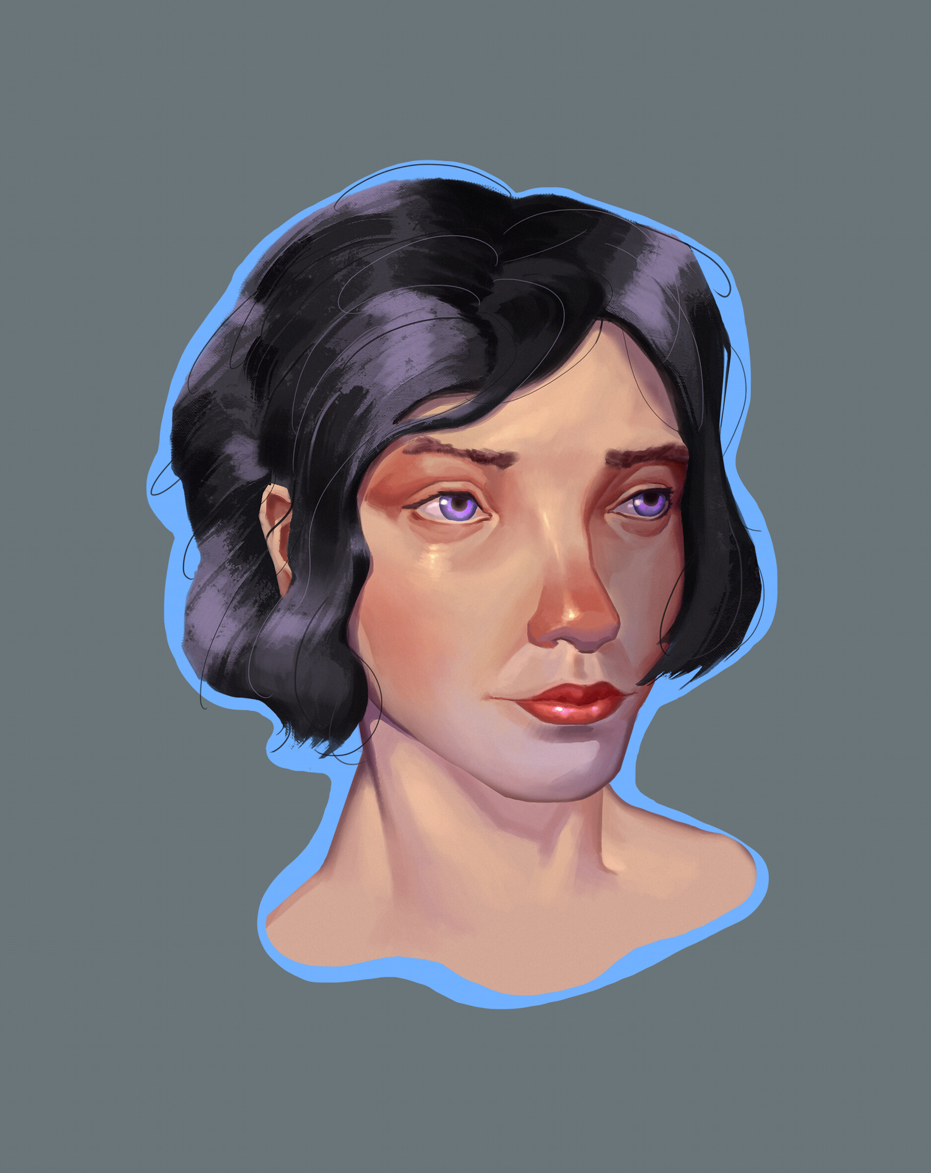 ArtStation - portrait practice