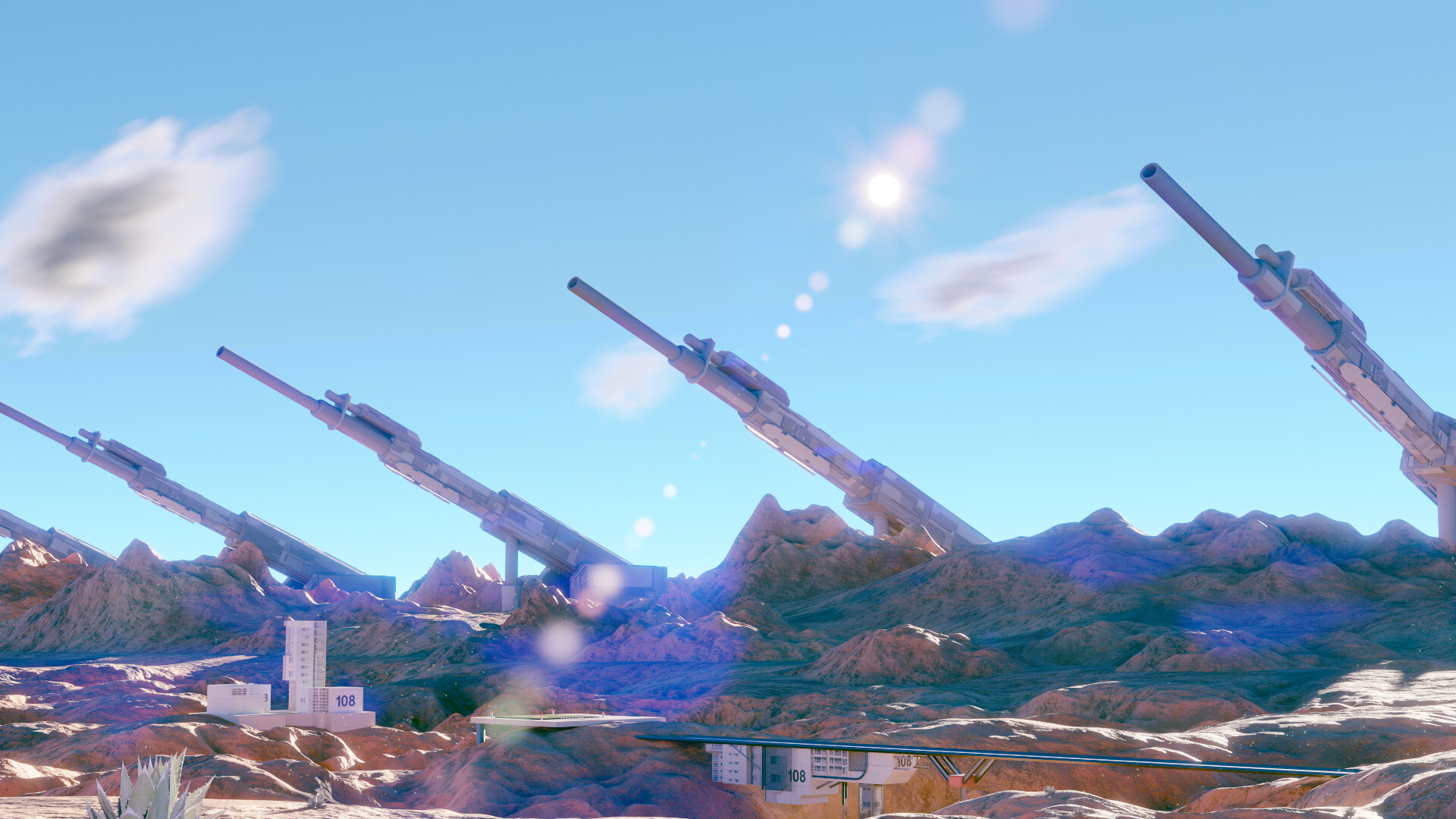 ArtStation - Ancient Long Range Artillery Site - Concept Art