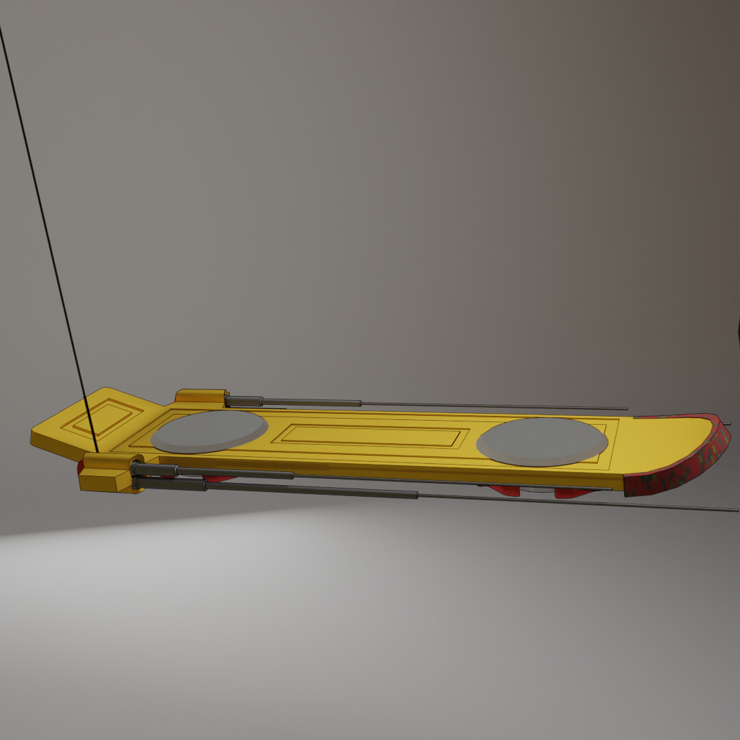 ArtStation - Combat Hoverboard