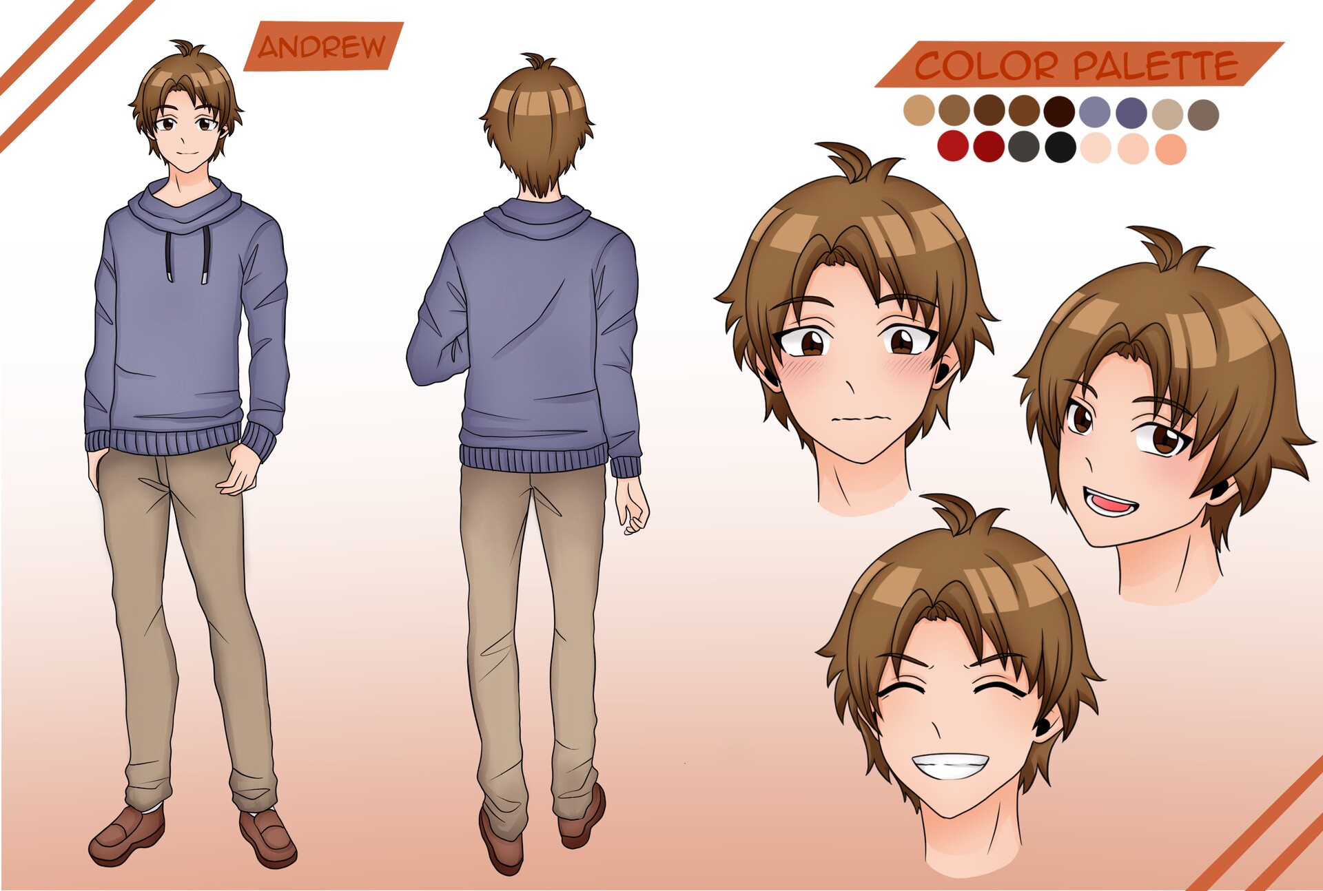 ArtStation - Andrew from Liz manga