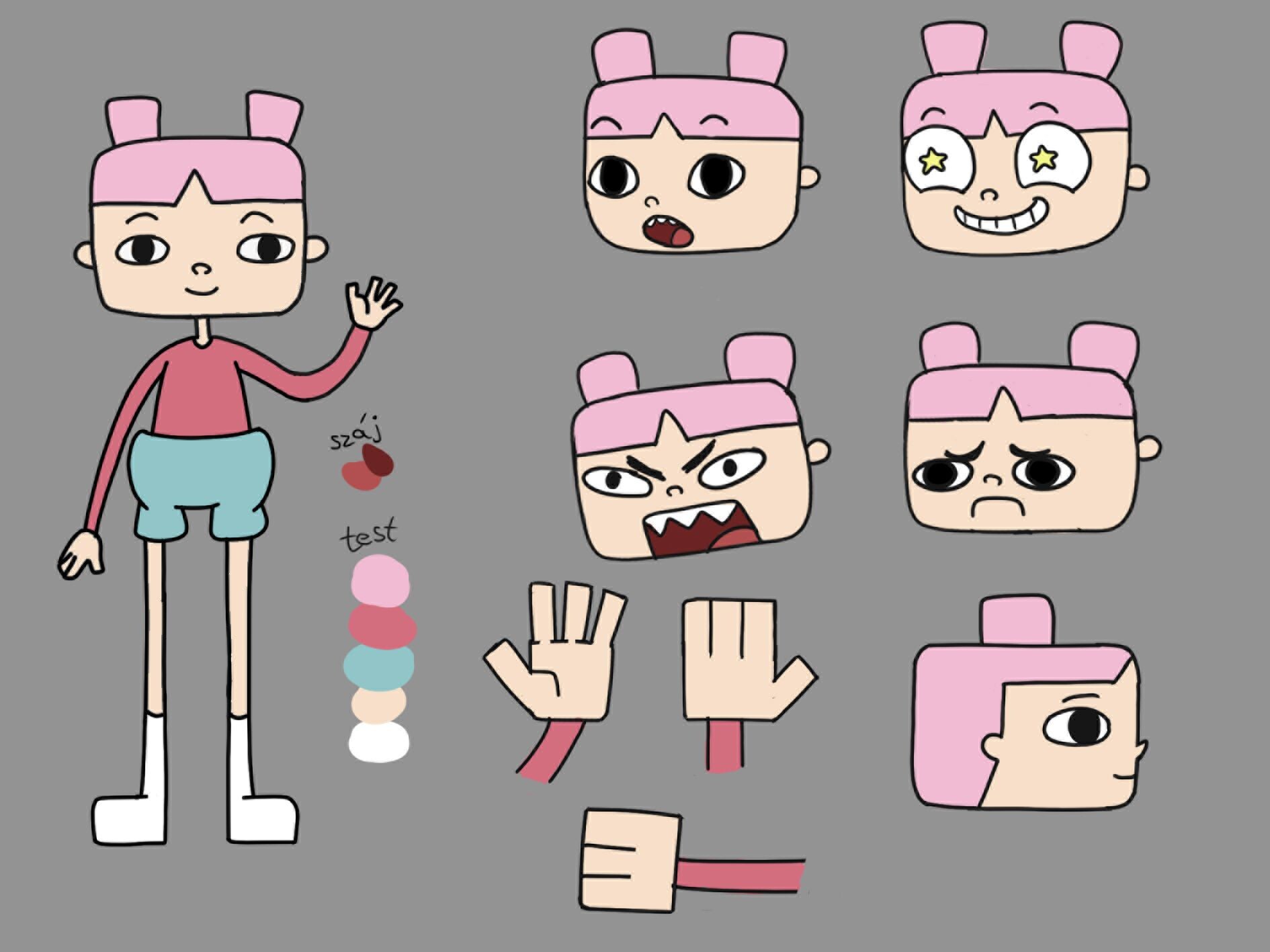 ArtStation - Plüss Pánik-Main Character