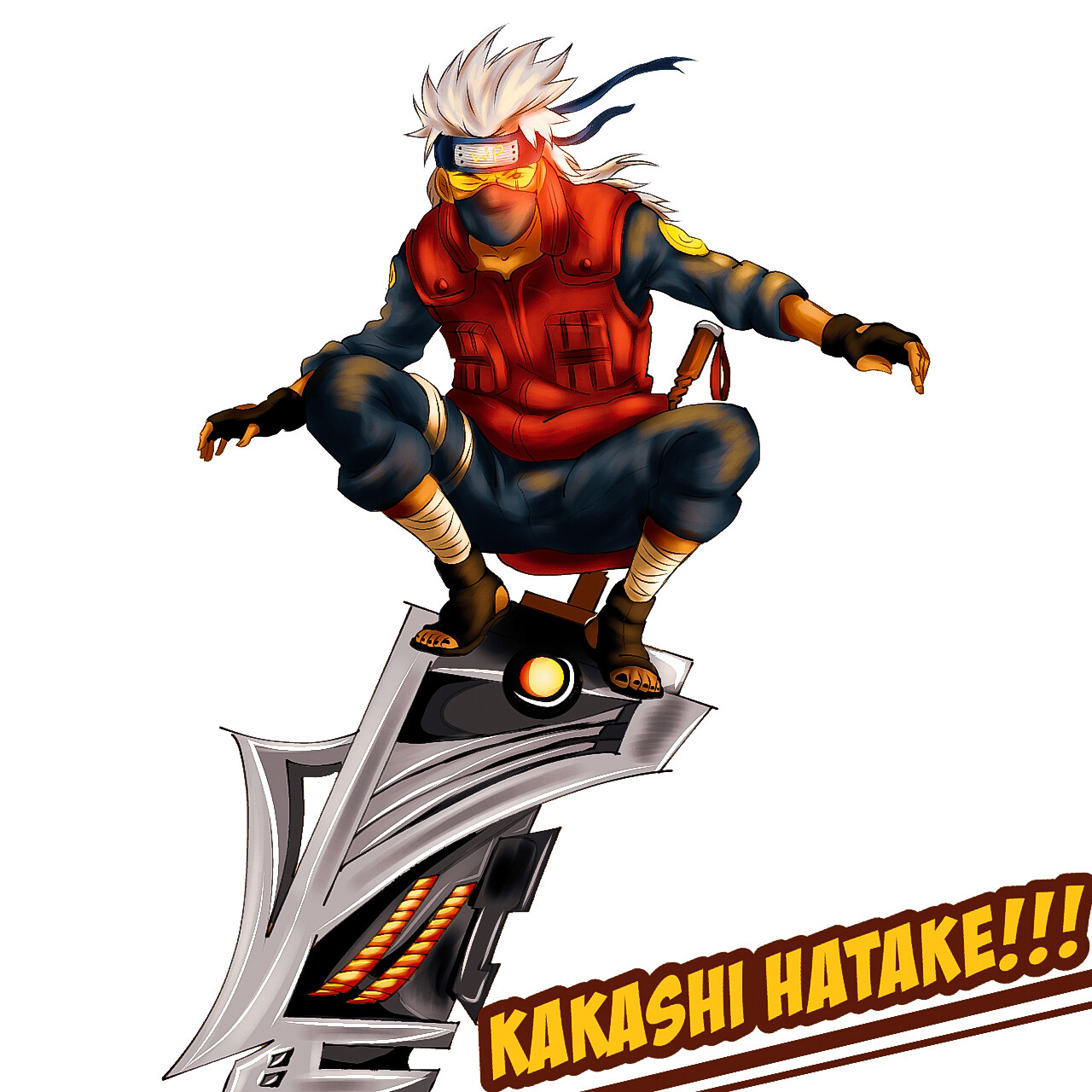 kakashi hatake render