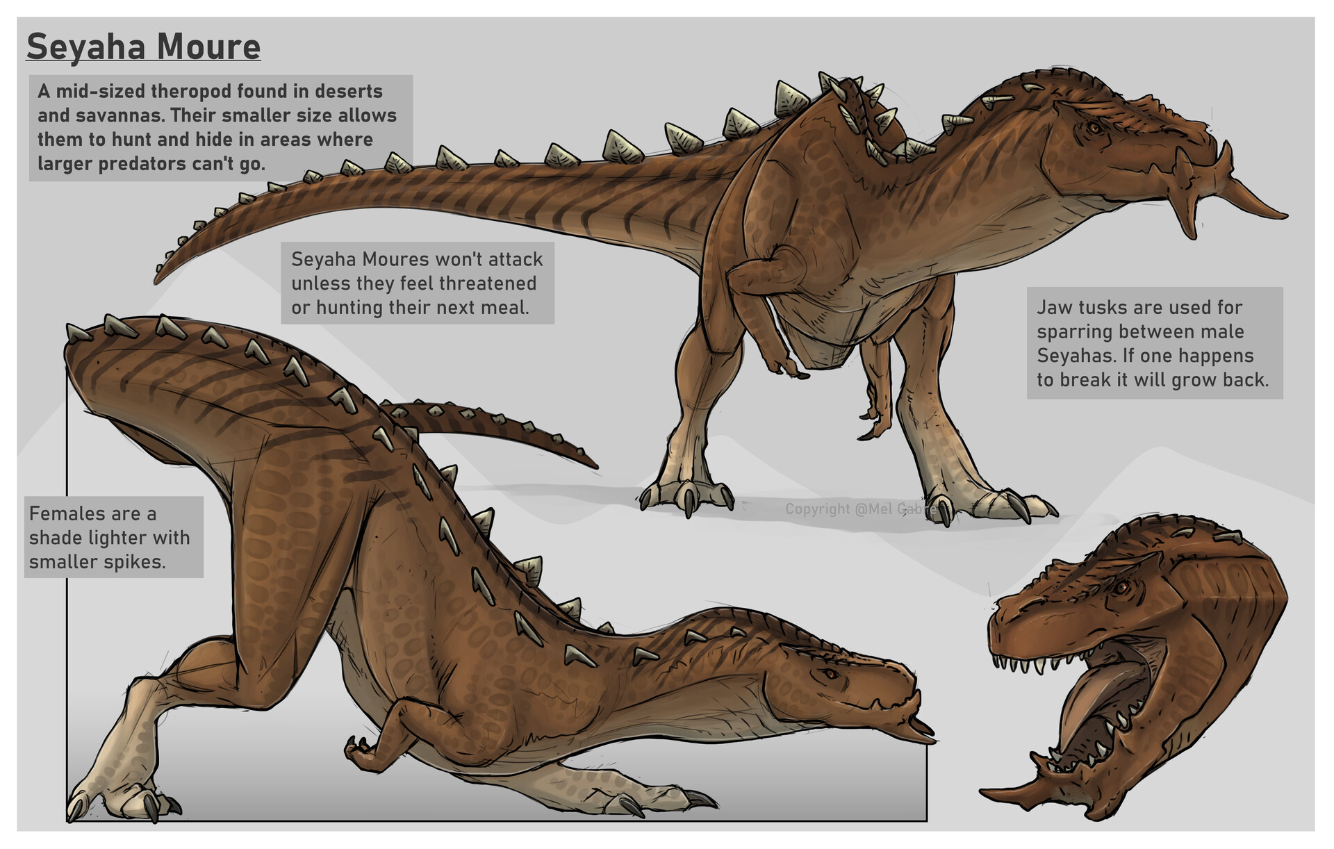 ArtStation - Seyaha Moure Original Creature Concept