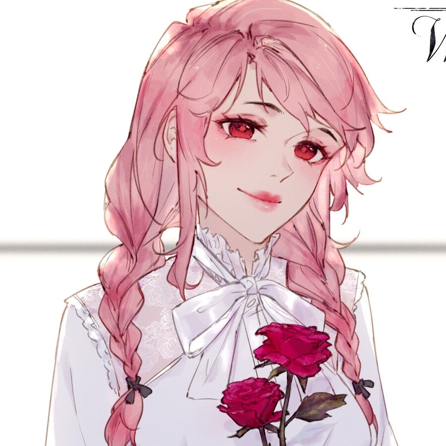 ArtStation - Myra - Red Rose