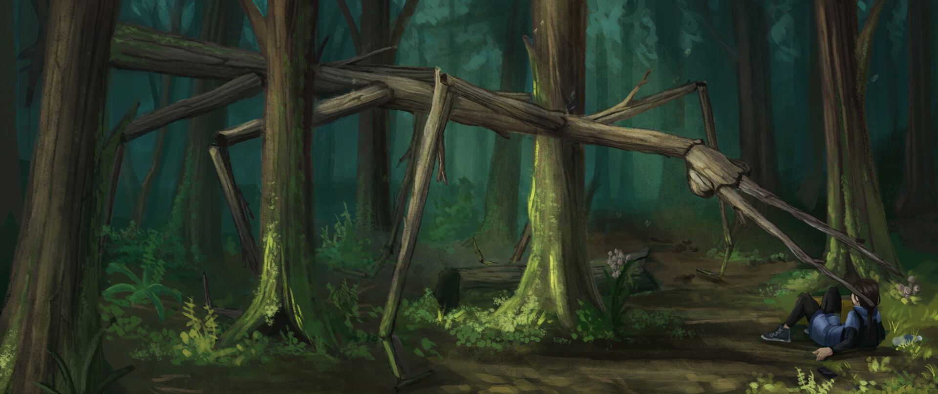 ArtStation - Unexpected Forest God