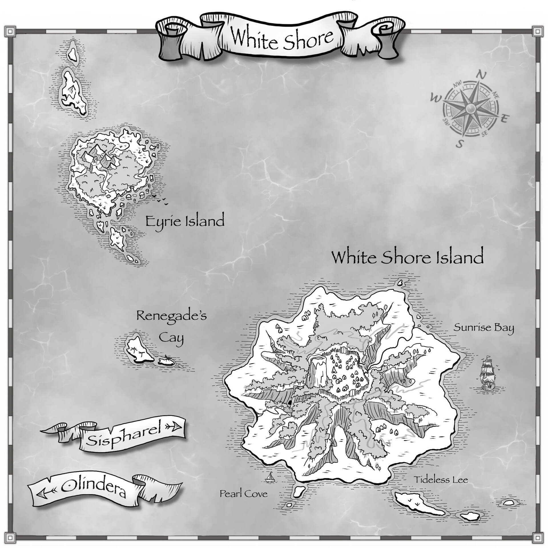 ArtStation - White Shore Island