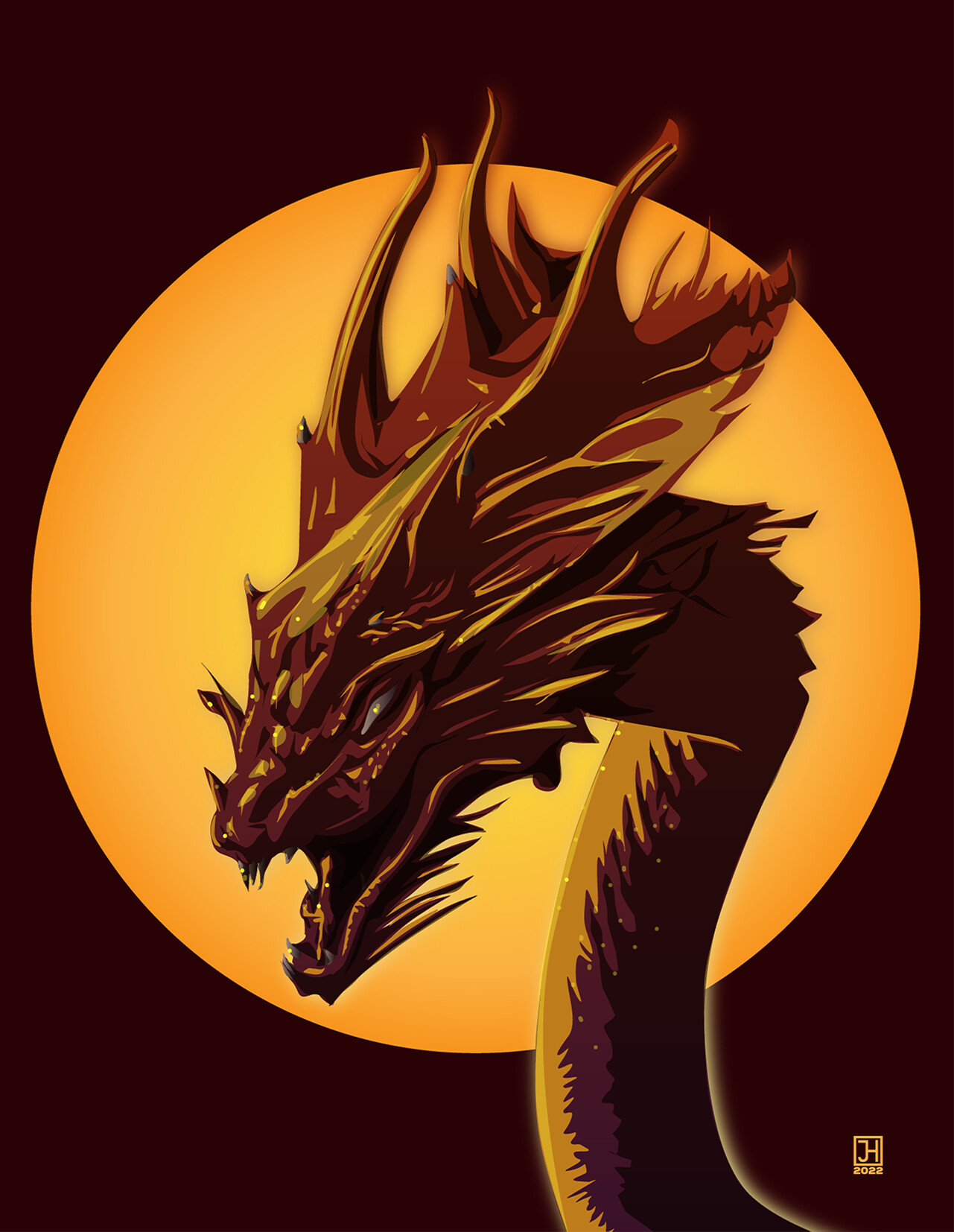 ArtStation - Sun Dragon