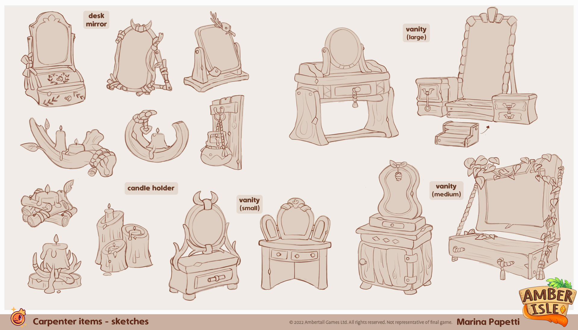 small items amber isle