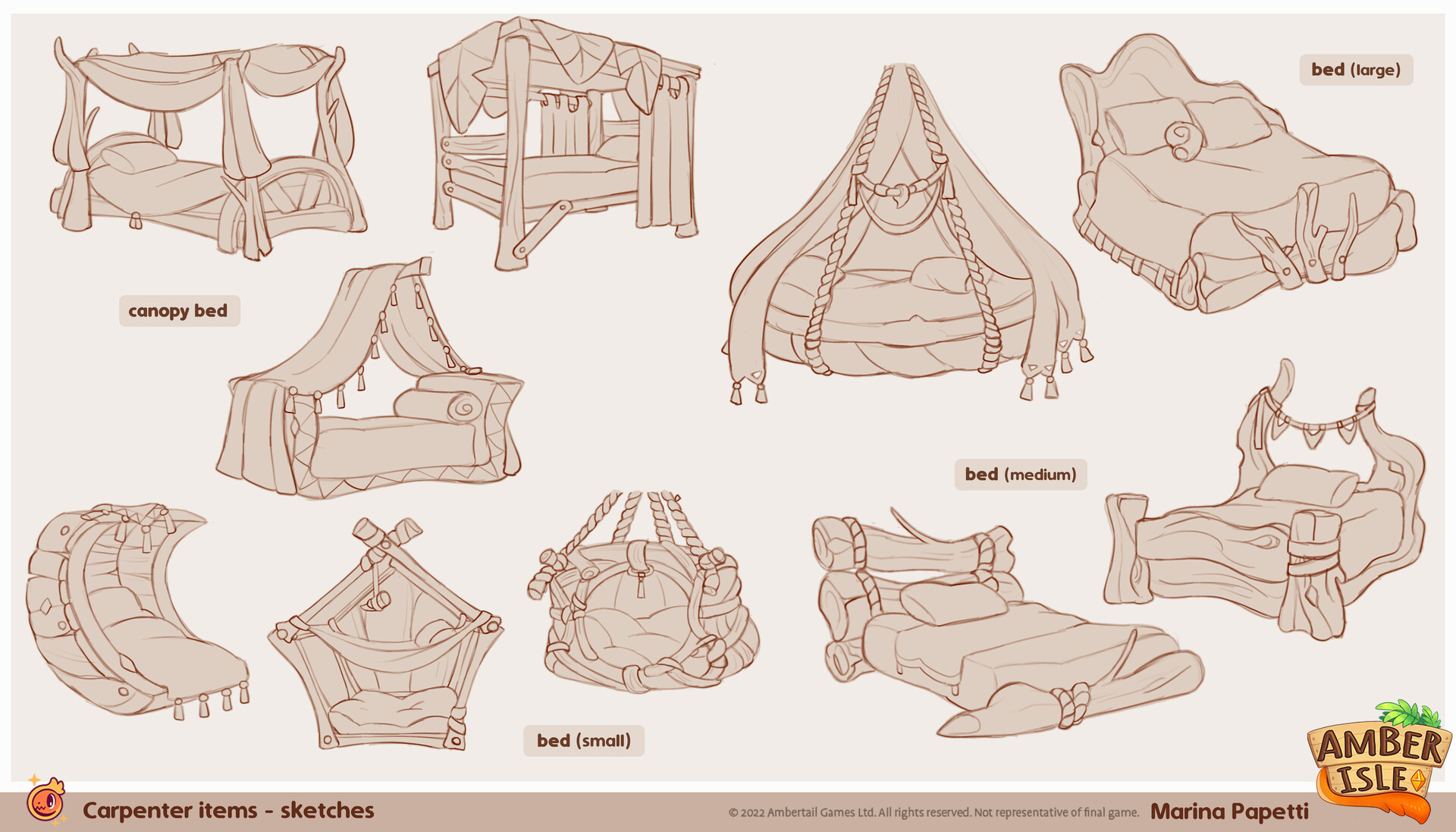 small items amber isle