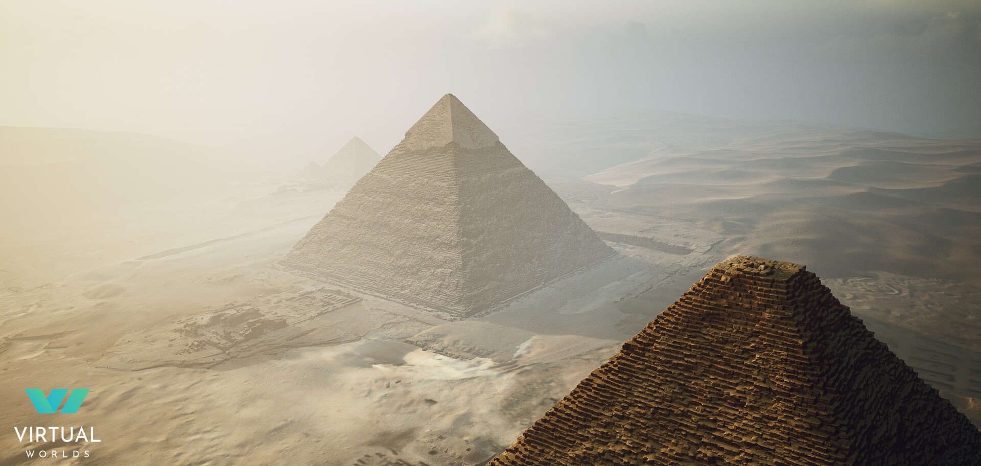 ArtStation - View of the Pyramids