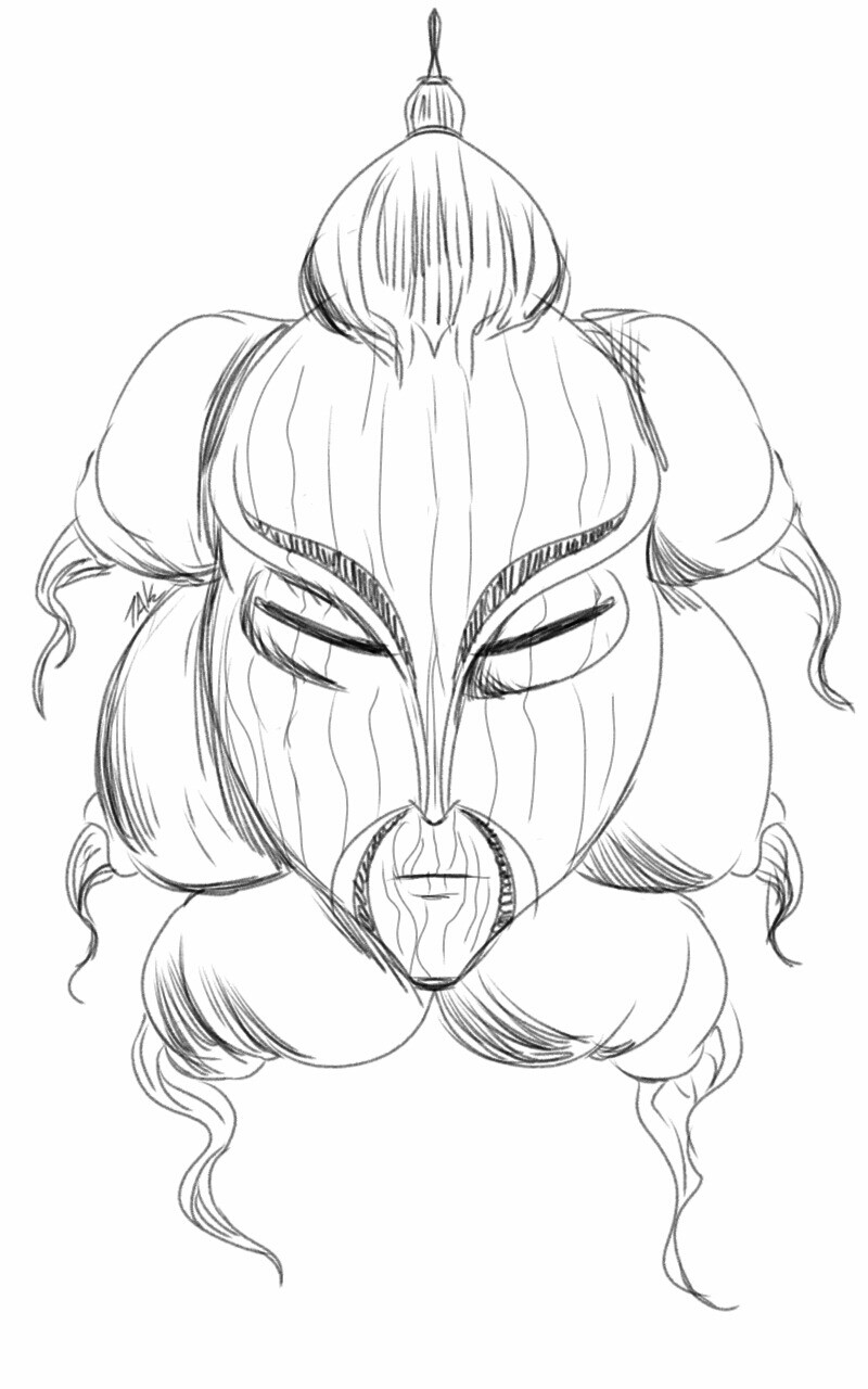 ArtStation - Daily Sketch: Gobo Mask
