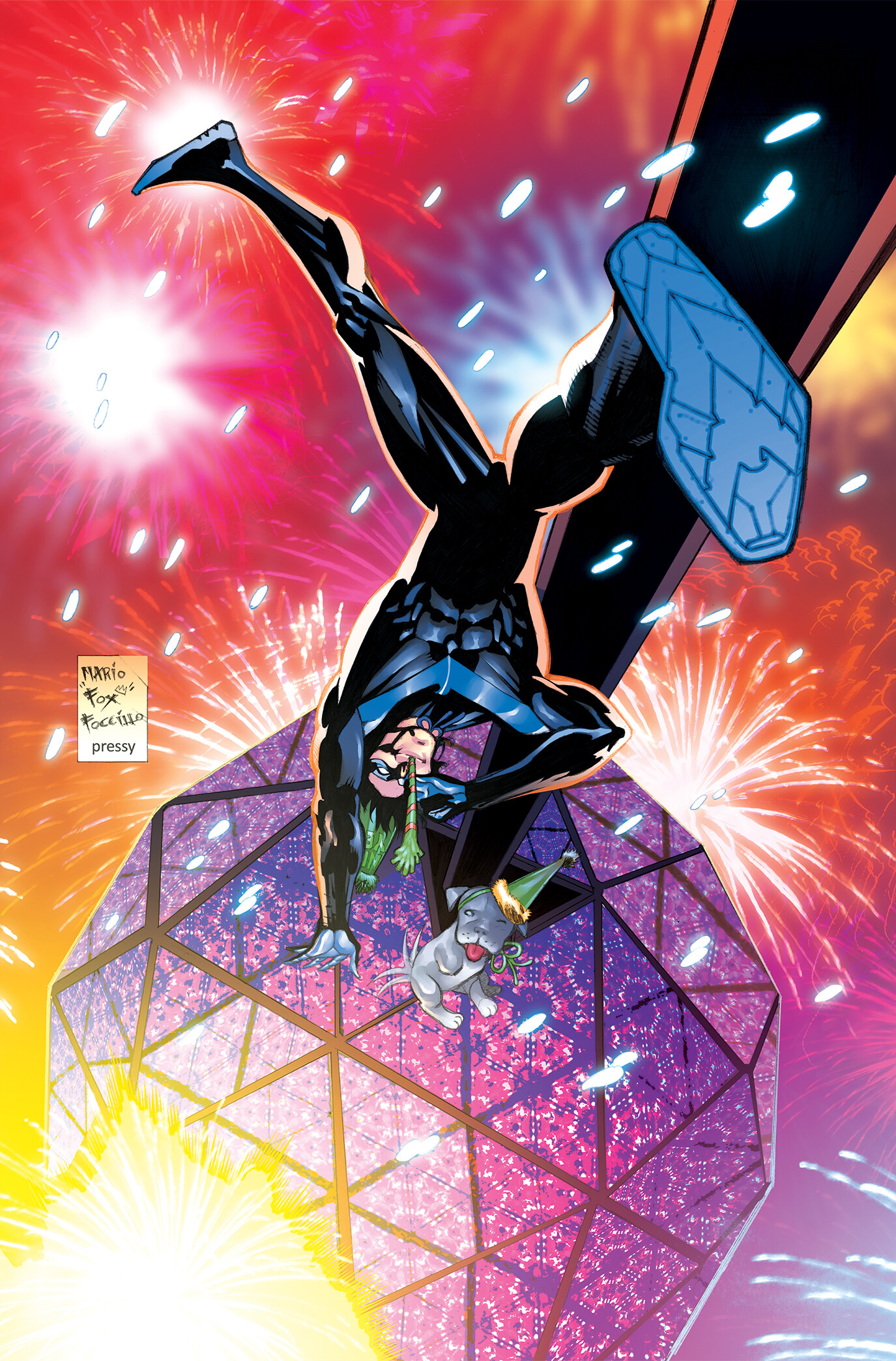 ArtStation - Nightwing 99 Holiday Variant