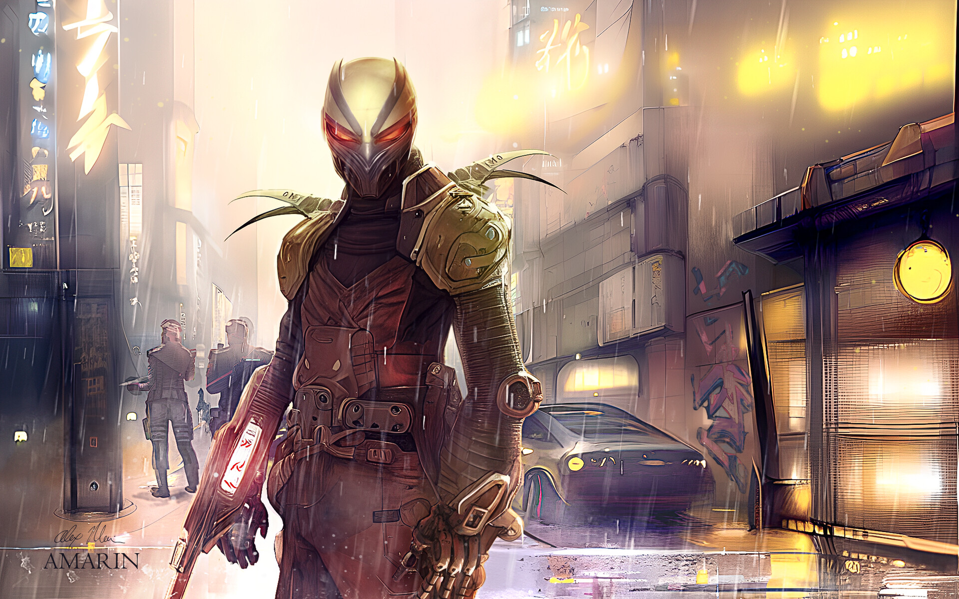 ArtStation - Cyber Ninja