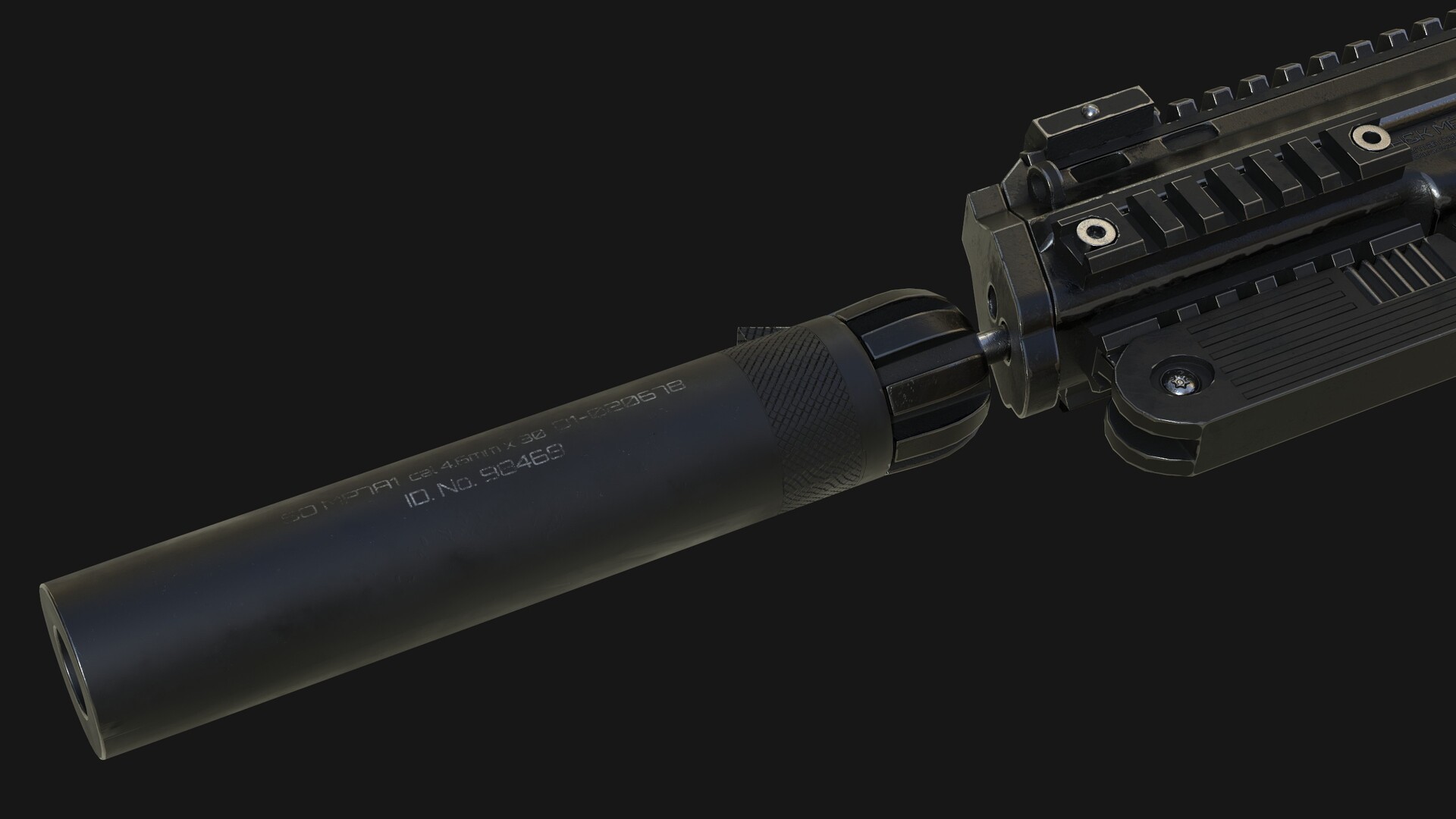 Ishu Verma - MP7 Gun Model