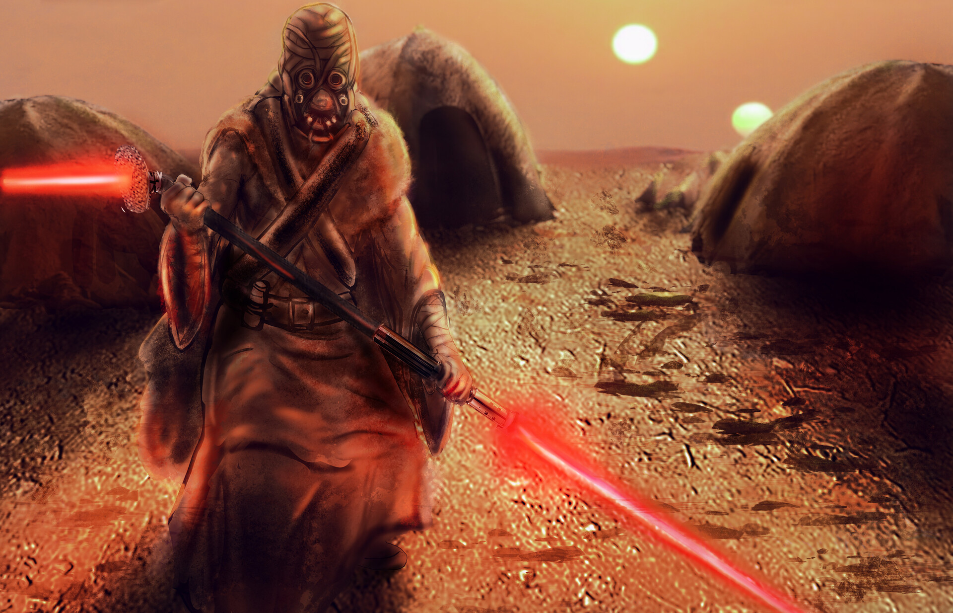 ArtStation - Star Wars - Tusken Raider Sith