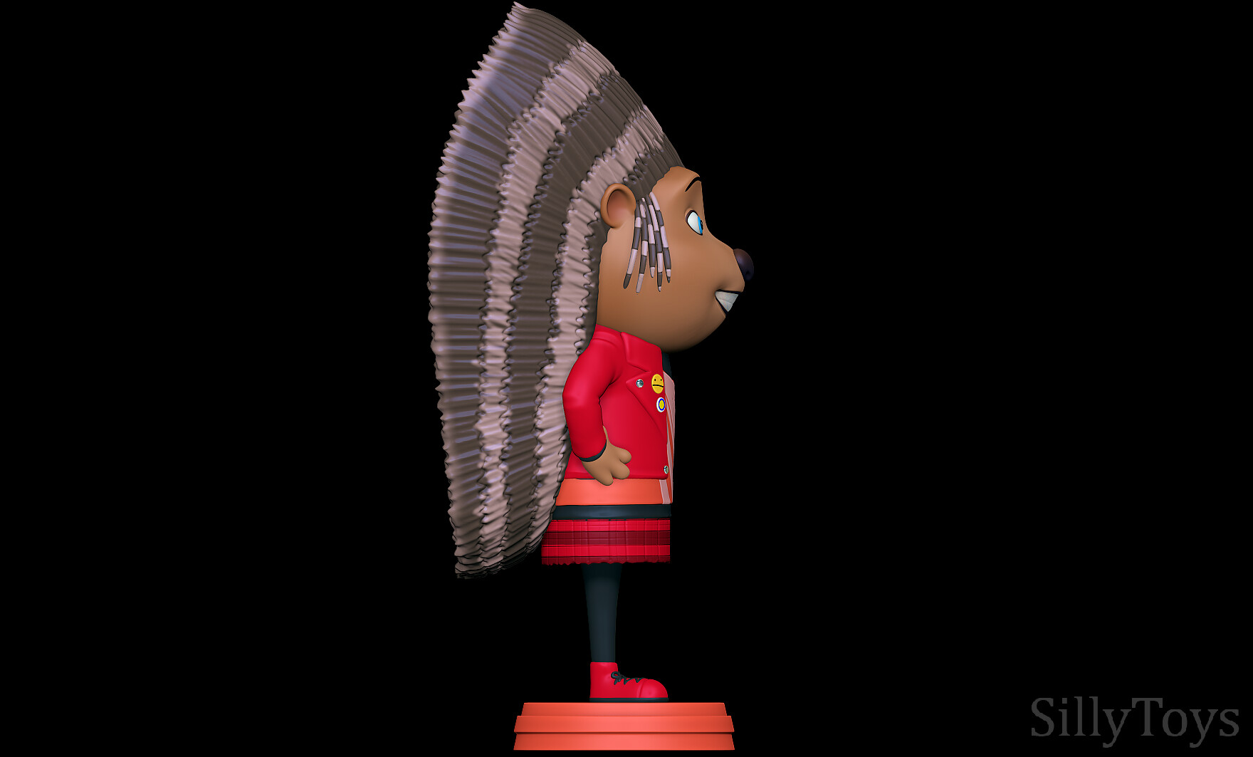 SillyToys - Ash - Sing 2 3D print model