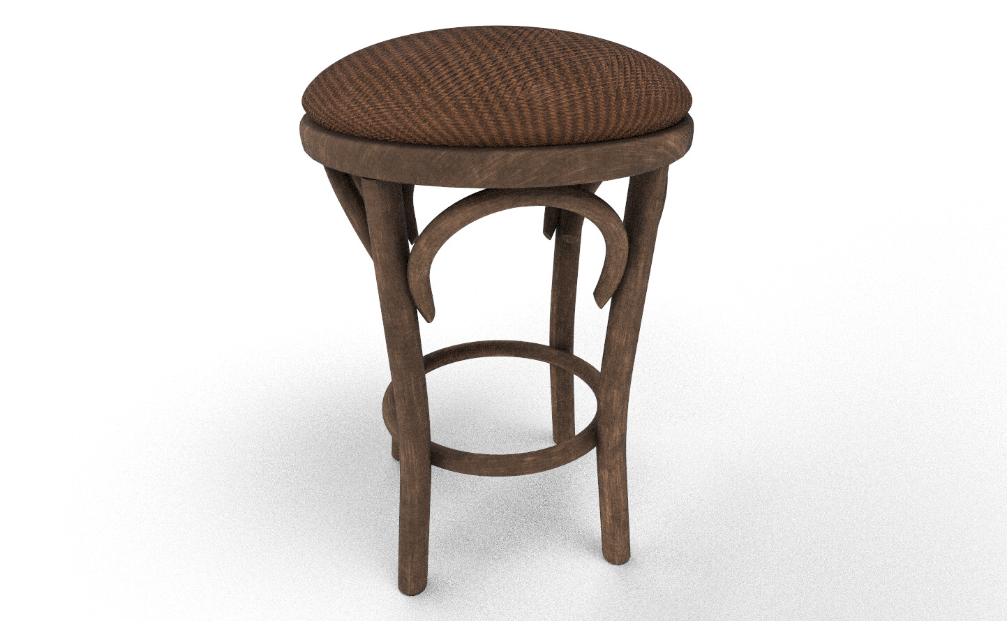 ArtStation - Wooden stool